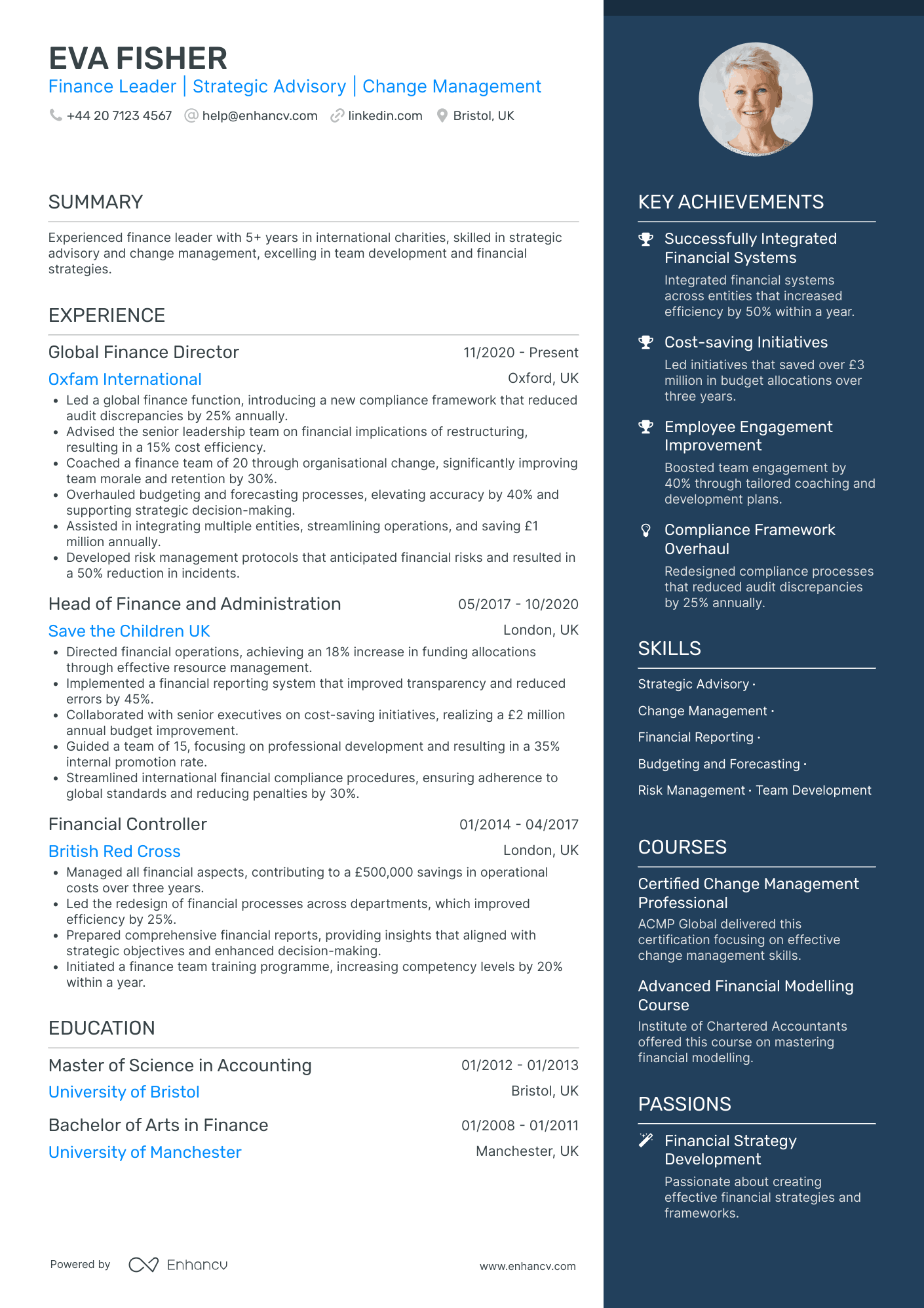 Finance Director CV Examples & Guide for 2026