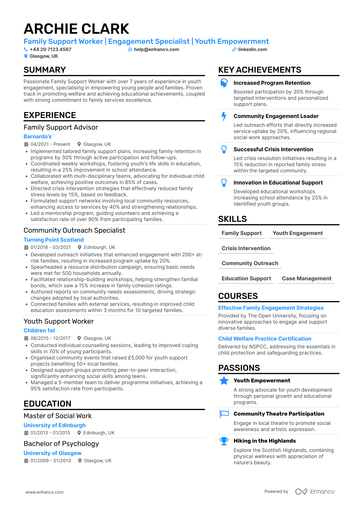 Support Worker CV Examples & Guide for 2025