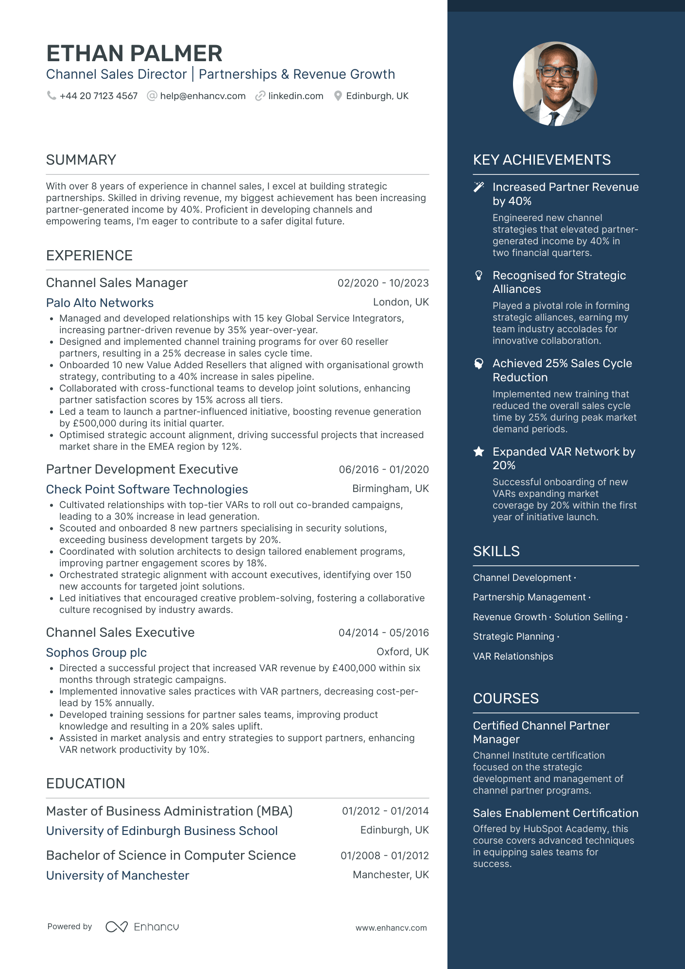 Sales Executive CV Examples & Guide for 2026