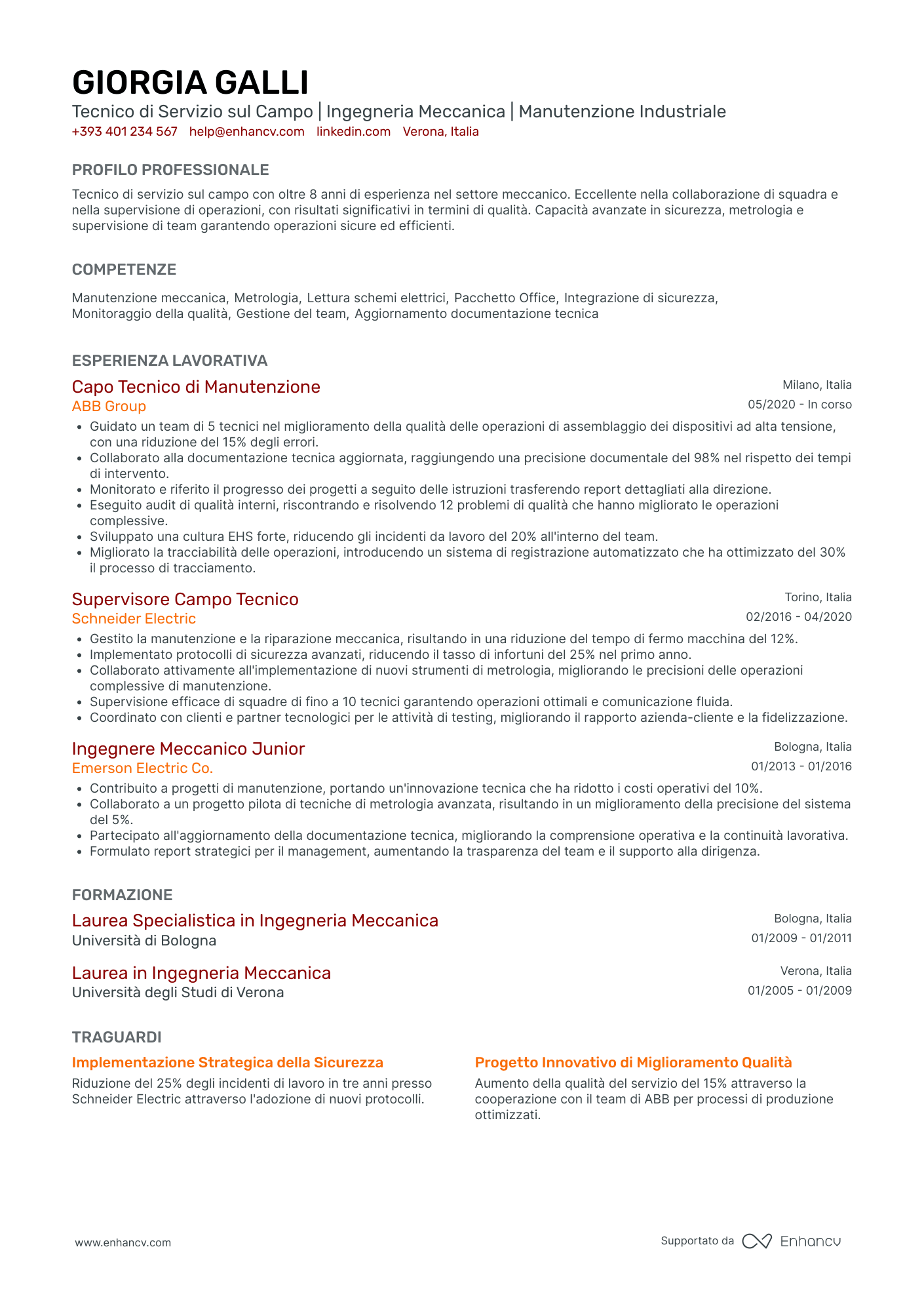 15 Esempi di Curriculum per Operaio che Hanno Fatto Assumere