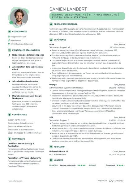 CV Technicien Support Informatique : Conseils et Modèles