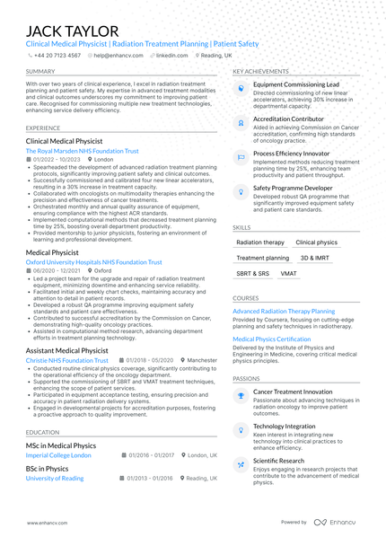 Medical CV Examples & Guide for 2025