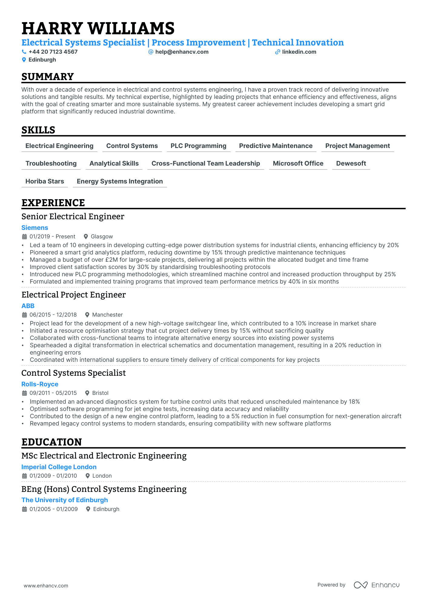 Engineering Student CV Examples & Guide for 2025