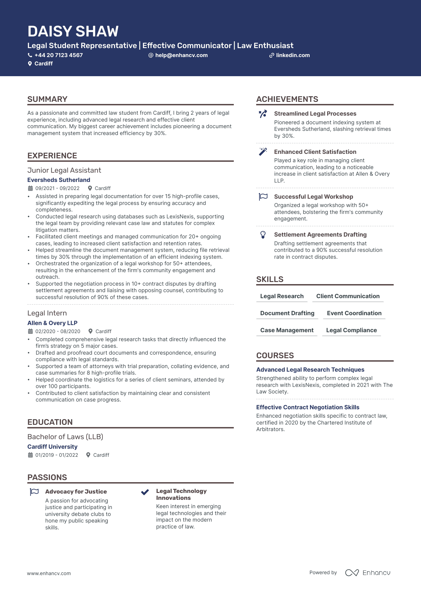 Student Ambassador CV Examples & Guide for 2025