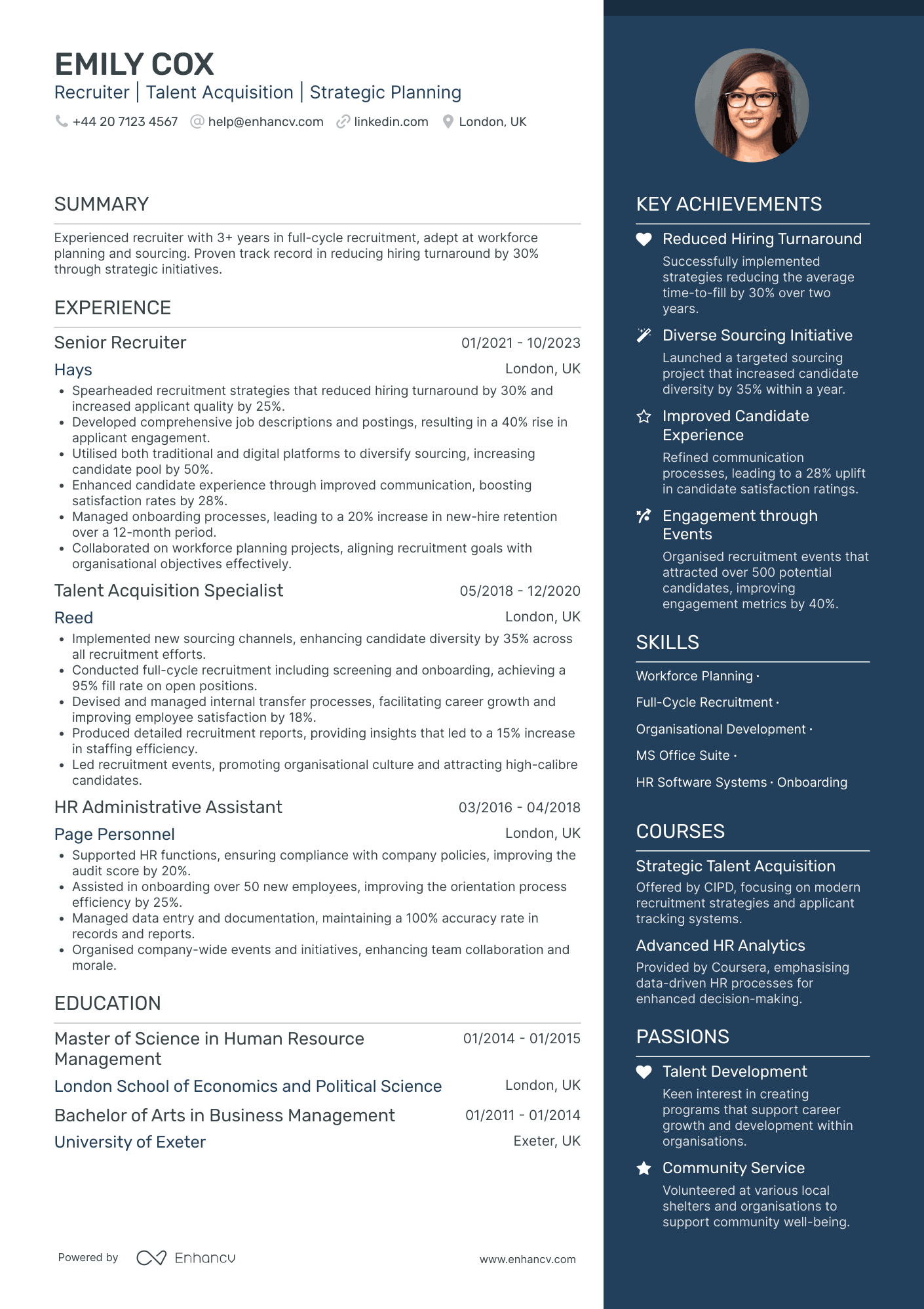 Recruiter CV Examples & Guide for 2026