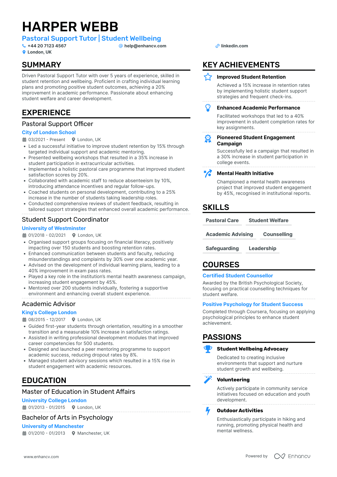 Tutor CV Examples & Guide for 2025