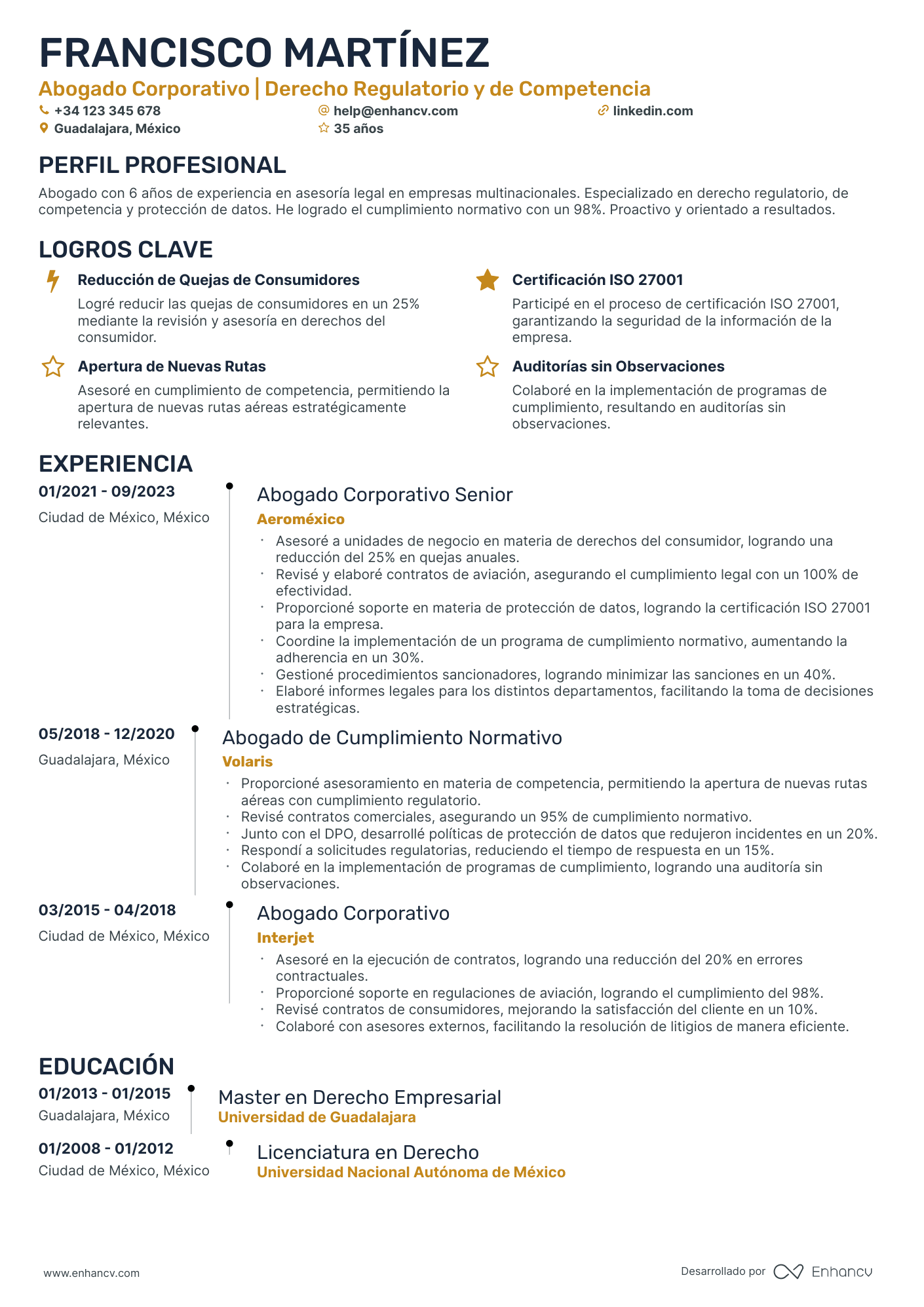 Currículum de Abogado: ¡Ejemplos y Tips Para tu CV!