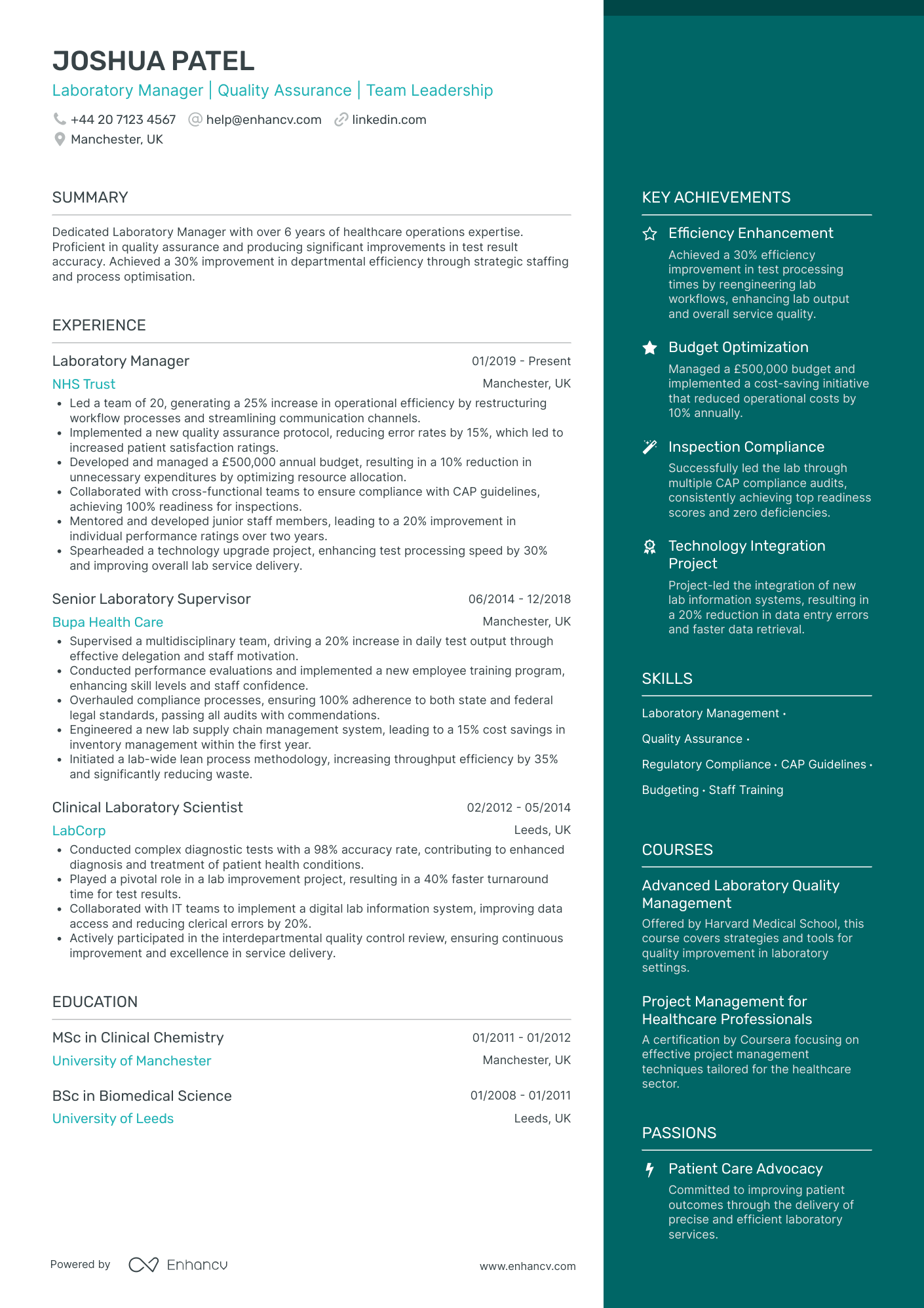 Healthcare CV Examples & Guide for 2026
