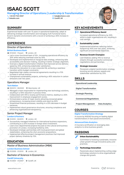 Managing Director CV Examples & Guide for 2026