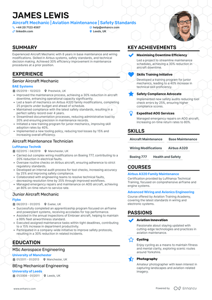 Mechanic CV Examples & Guide for 2025