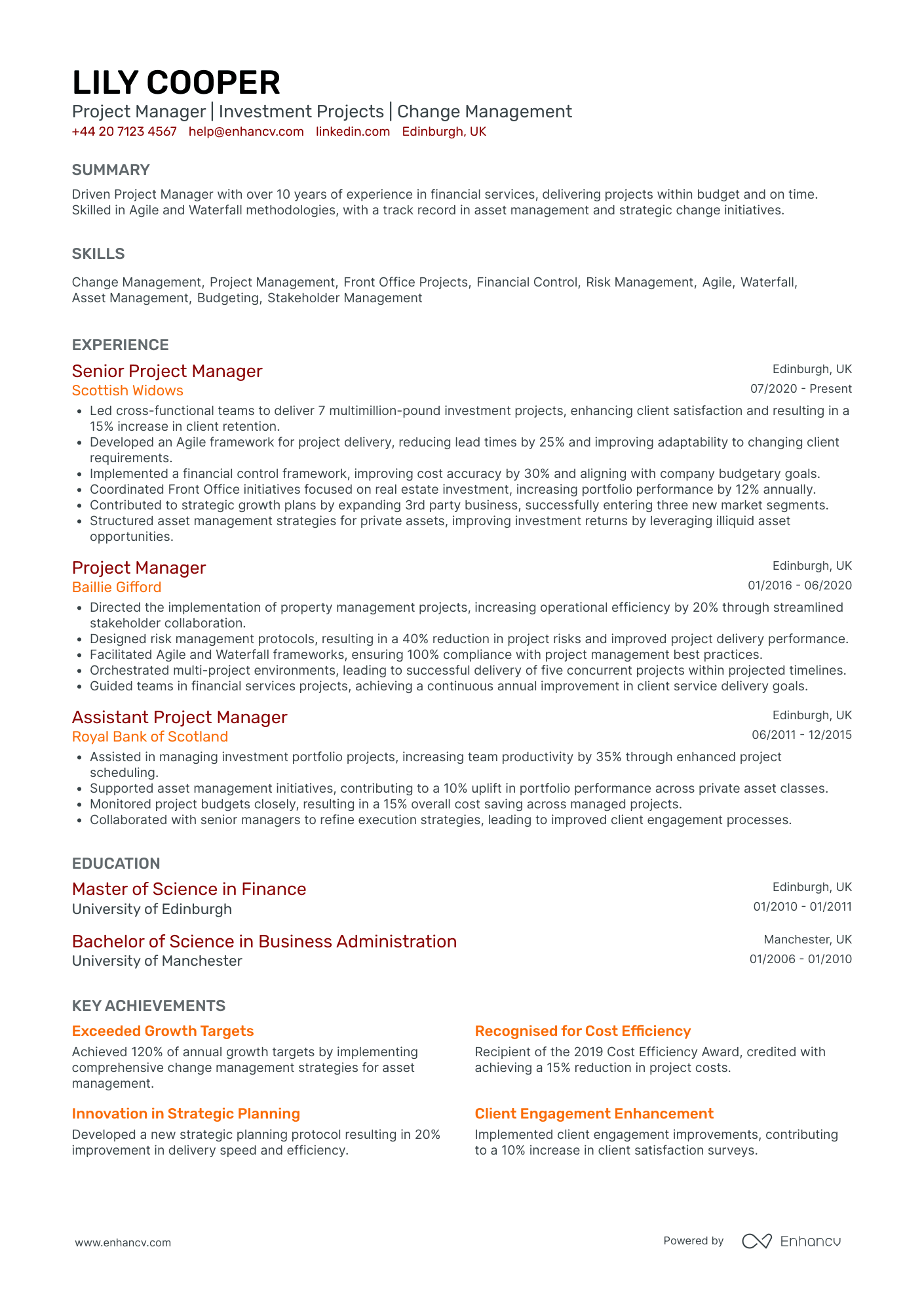Investment Banking CV Examples & Guide for 2026