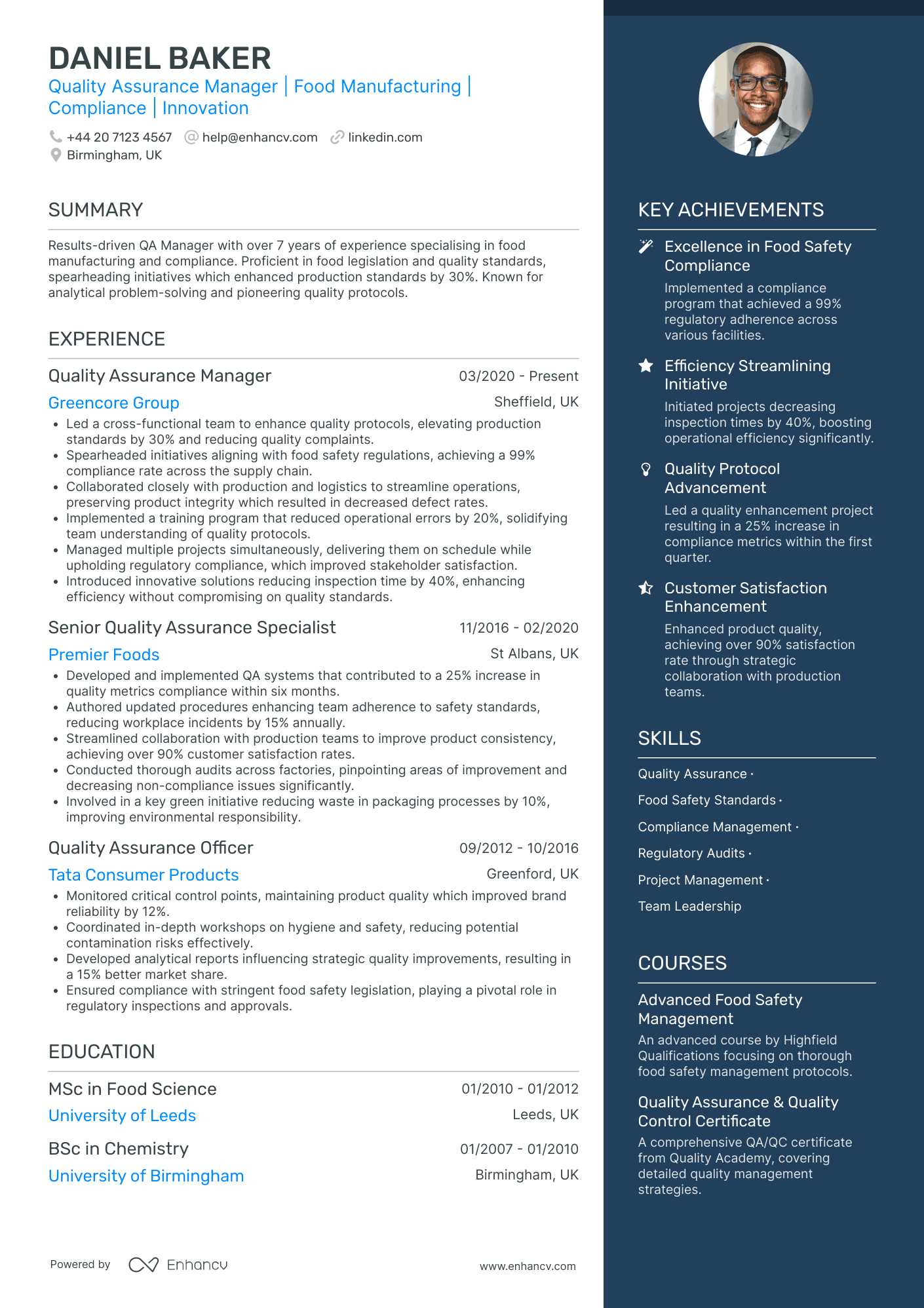 Manager CV Examples & Guide for 2026