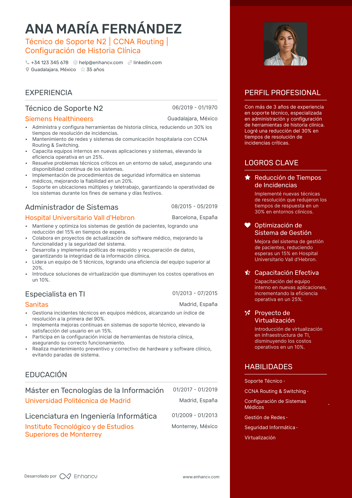 CV Informática: Ejemplos Más Populares y Consejos Clave