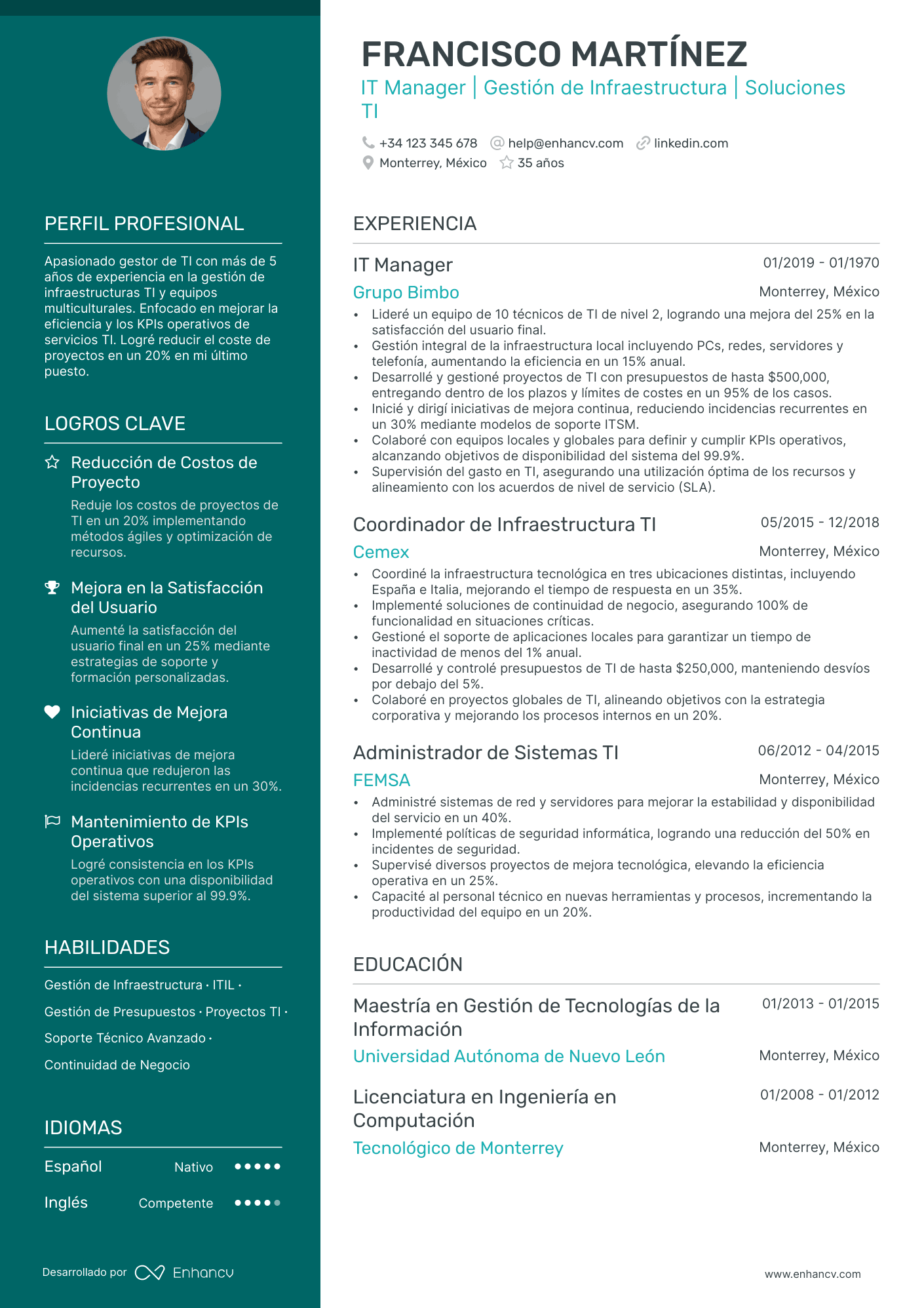 CV Informática: Ejemplos Más Populares y Consejos Clave