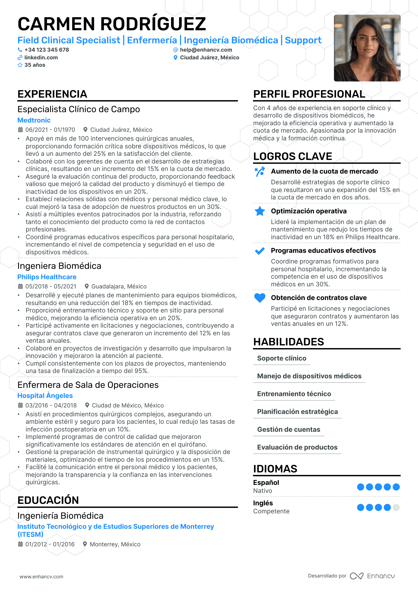 14 Ejemplos de Currículum de Médico que Consiguieron Empleo en 2024