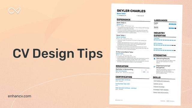 CV Design: 3 Unique Curriculum Vitae Designs for 2025