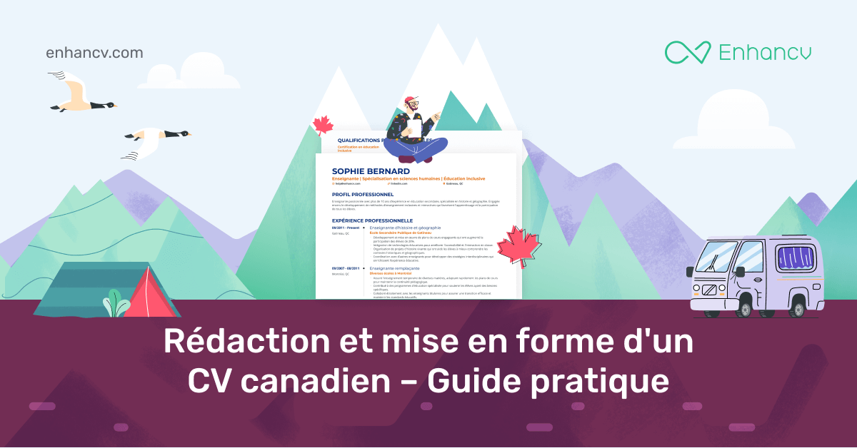 CV Canadien (+10 Exemples de CV à Remplir pour le Canada)