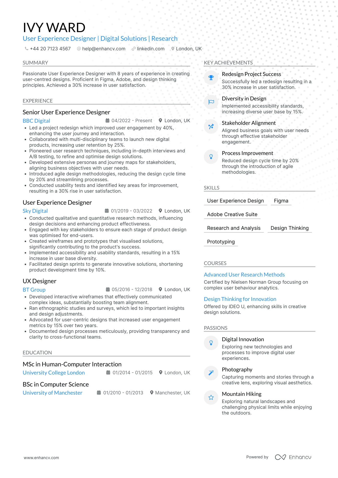 Design Manager CV Examples & Guide for 2026