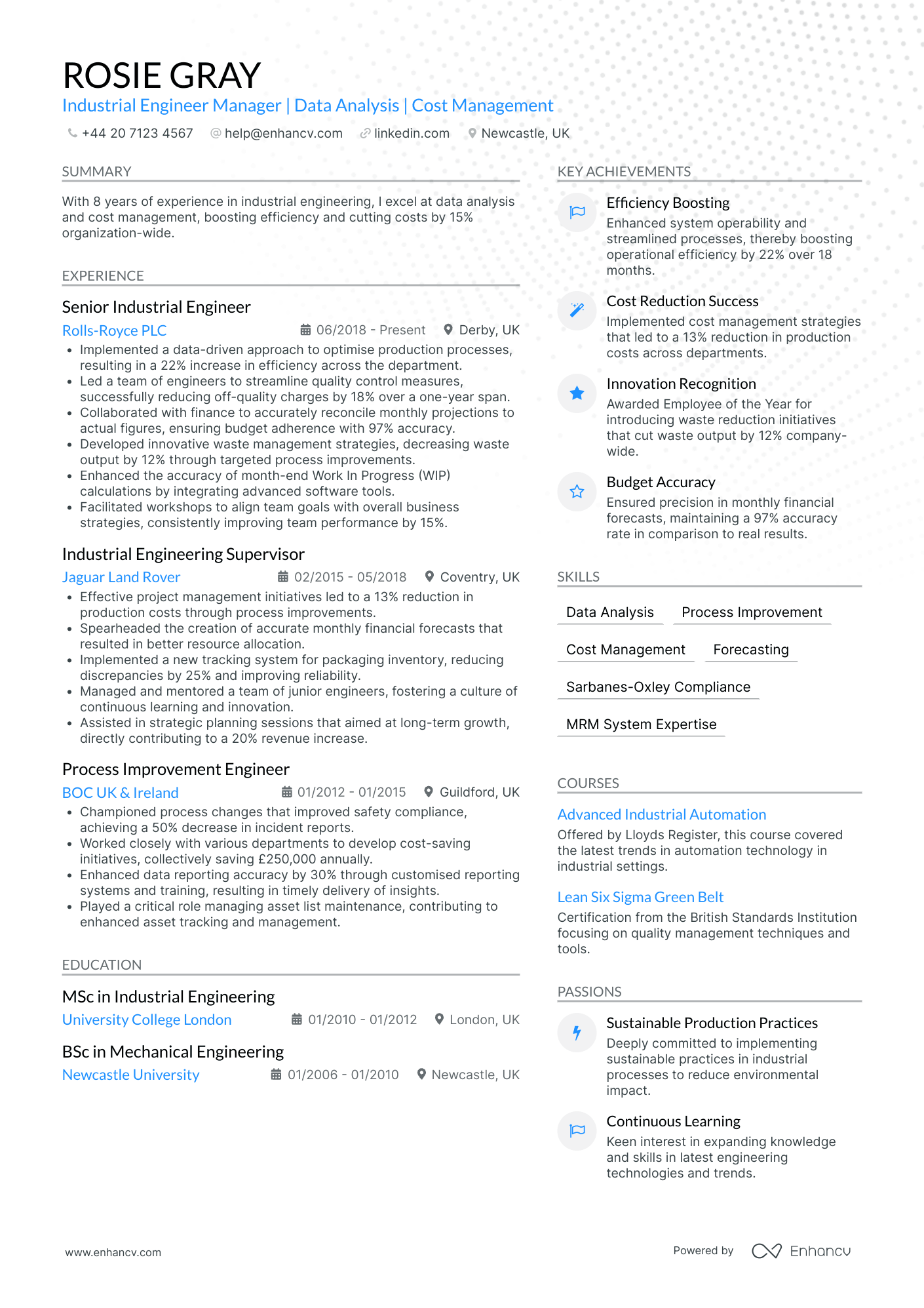 Engineering Manager CV Examples & Guide for 2026