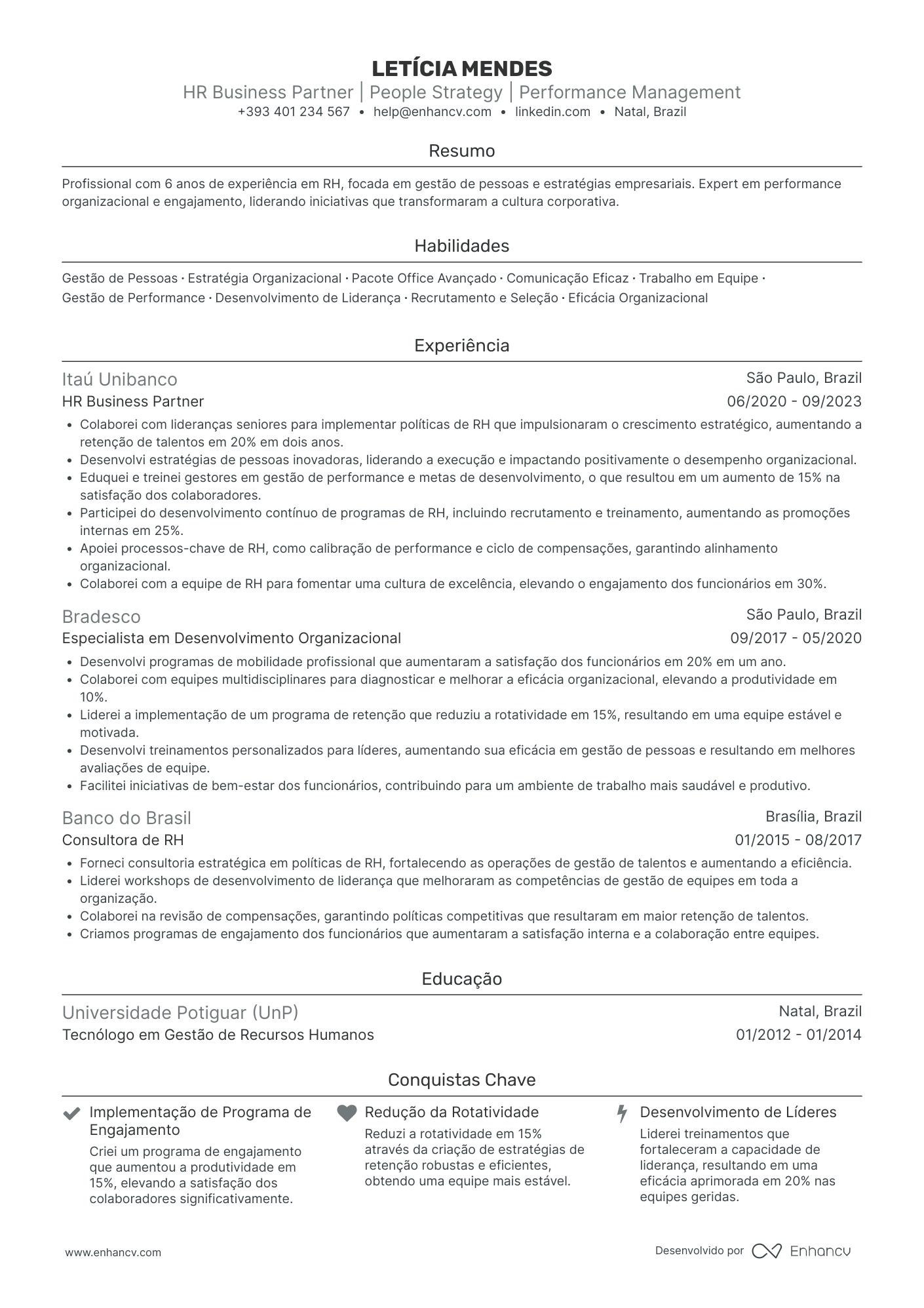 CV Recursos Humanos: Modelos que Impressionam Recrutadores 2026