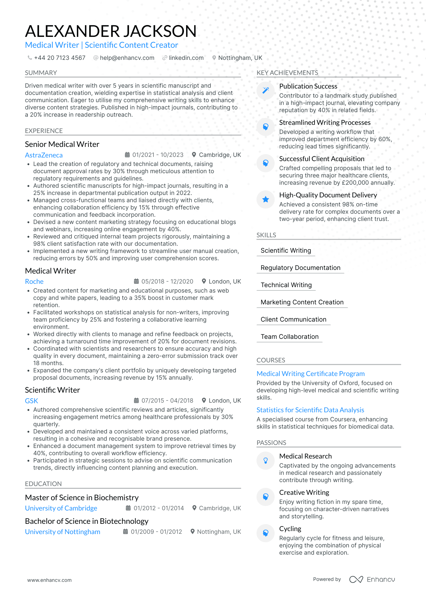Freelance Writer CV Examples & Guide for 2026