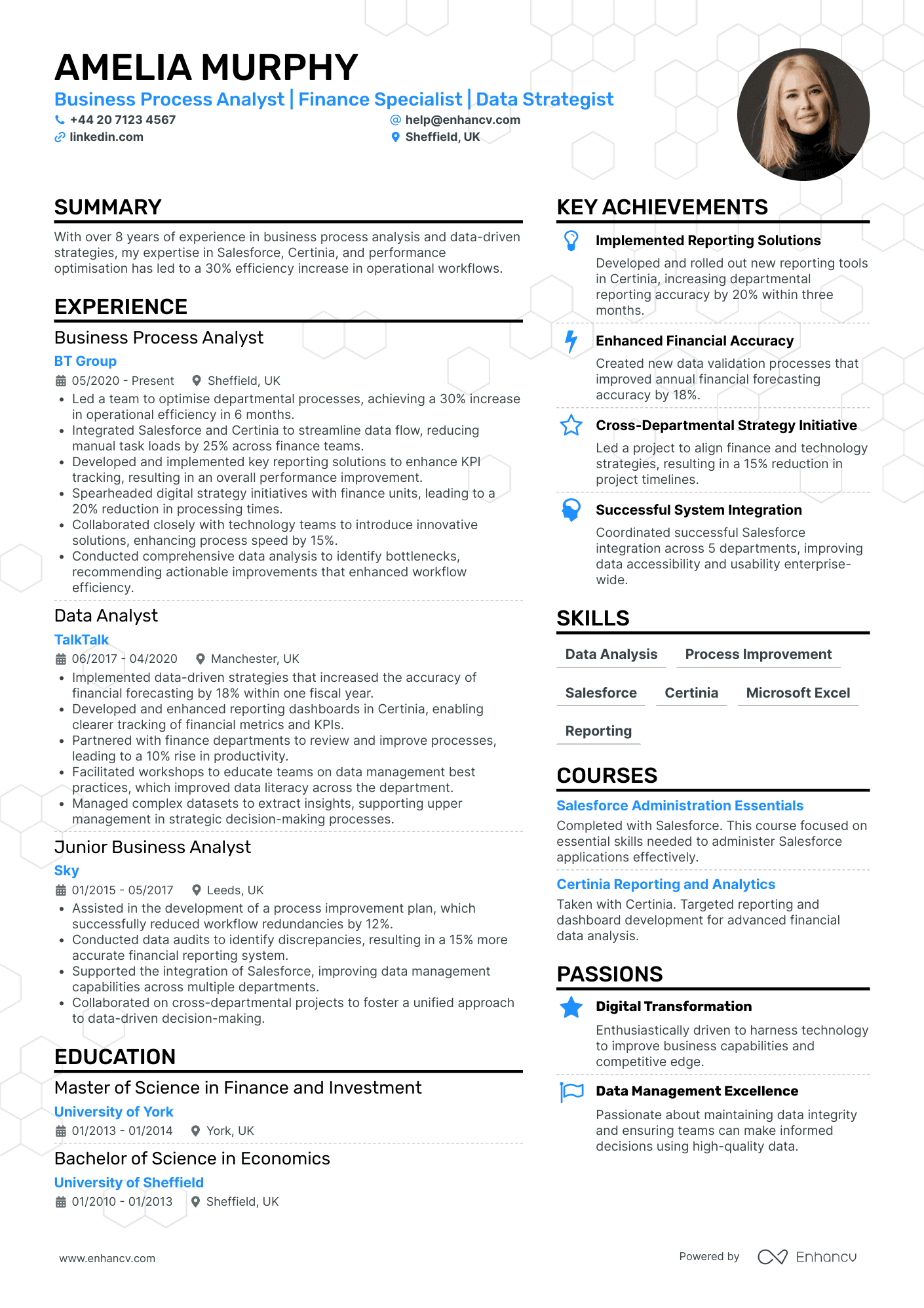 Business Analyst CV Examples & Guide for 2026
