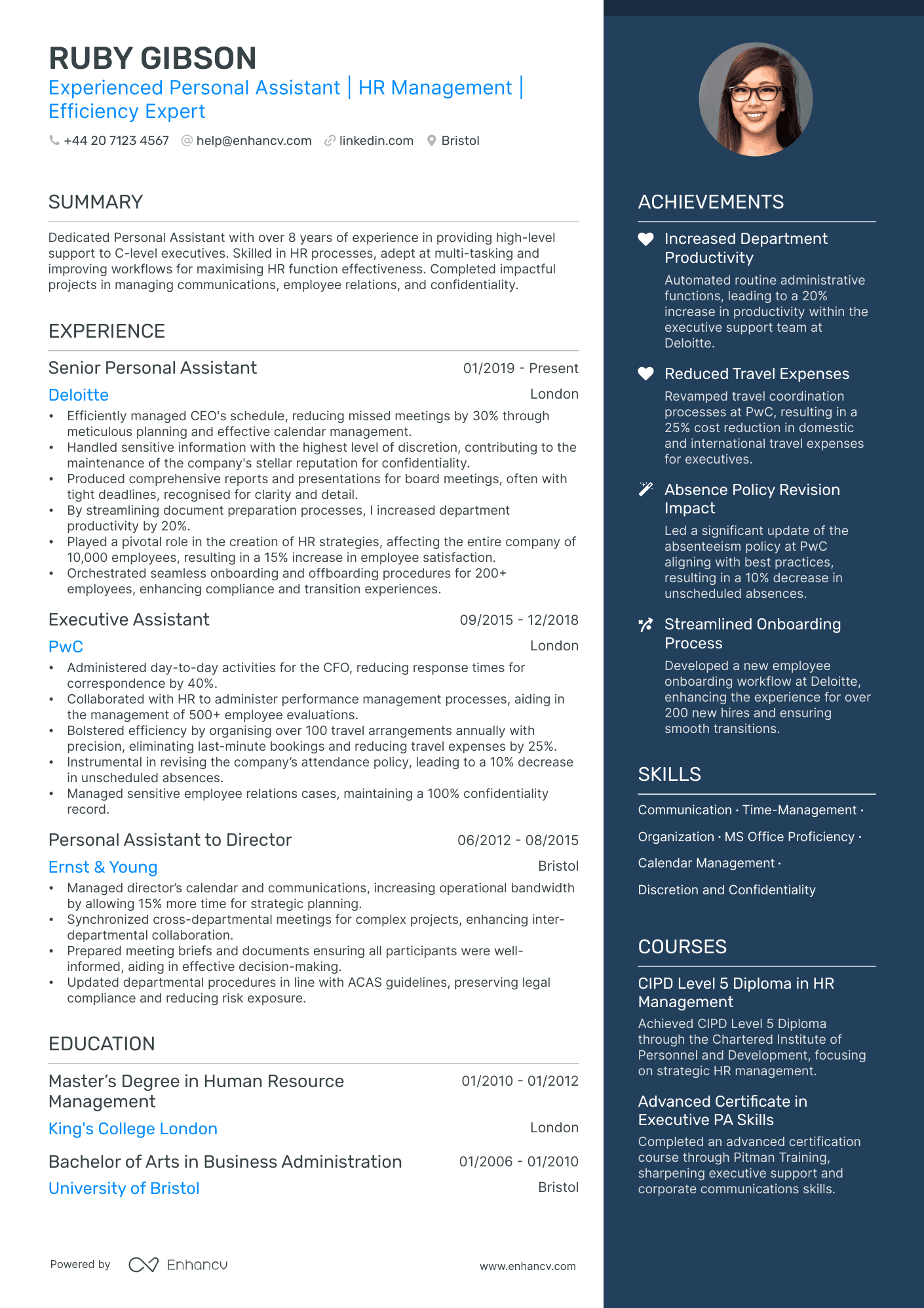 CEO CV Examples & Guide for 2025