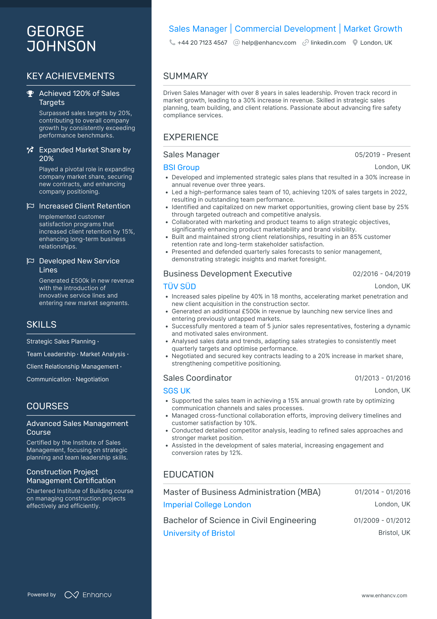 Medical Sales CV Examples & Guide for 2026