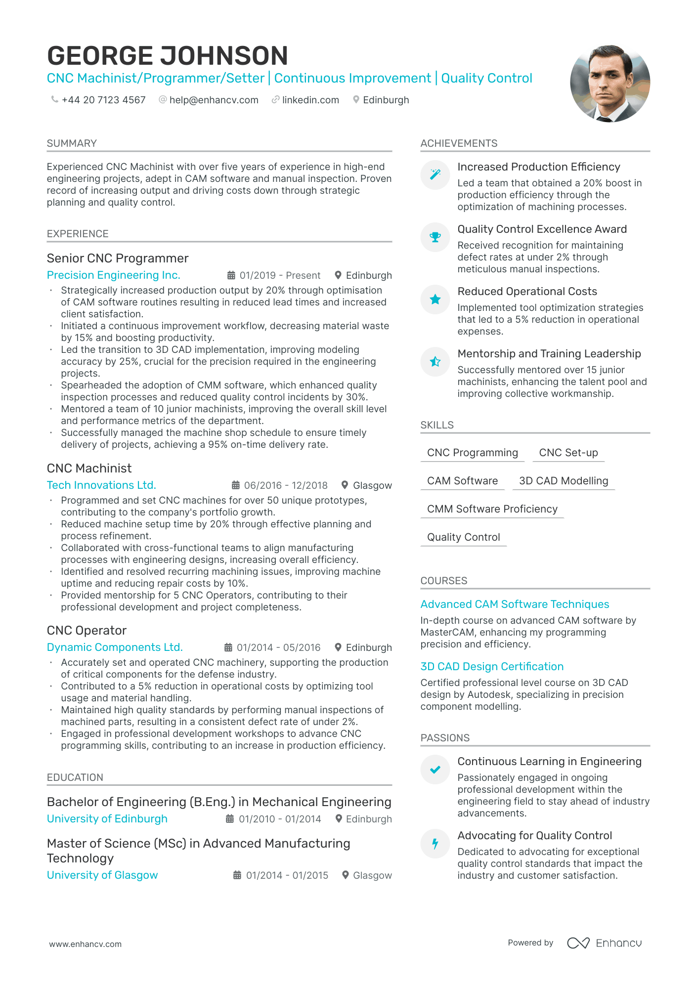 Programmer CV Examples & Guide for 2025