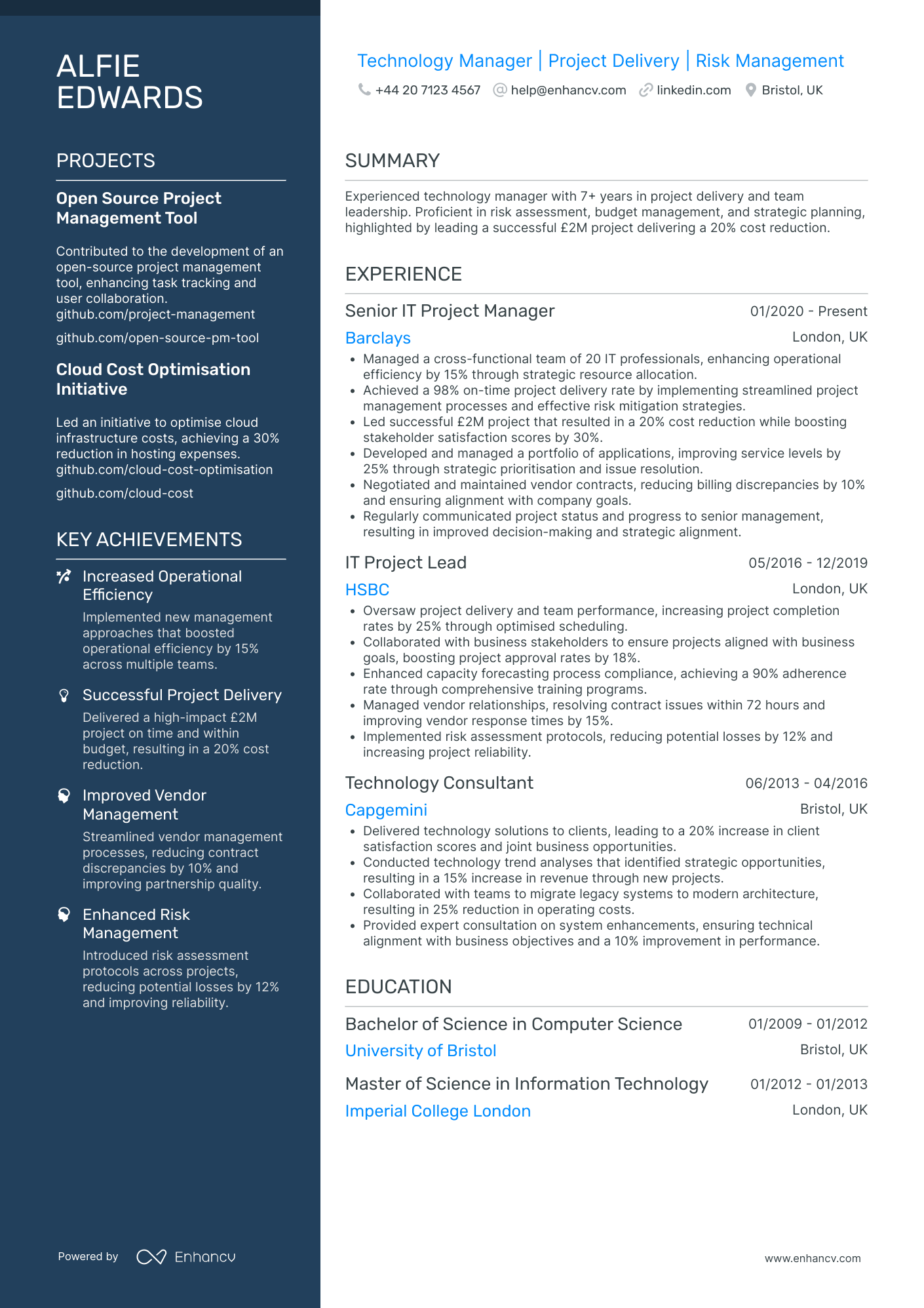 Full Stack Developer CV Examples & Guide for 2026