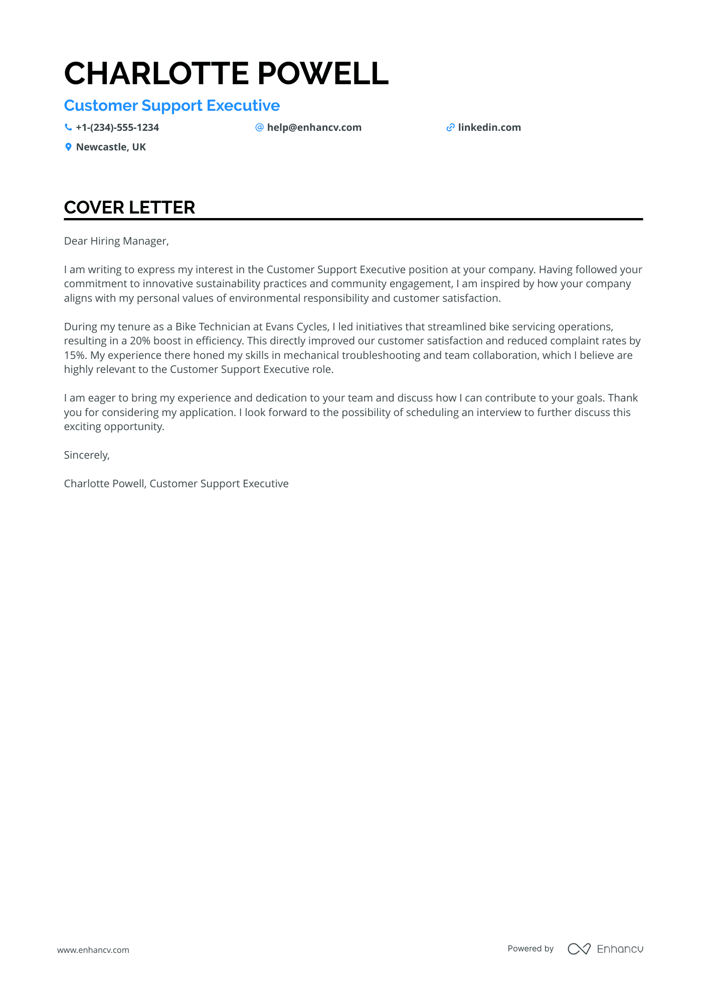 Mechanic Cover Letter Examples & Guide for 2025