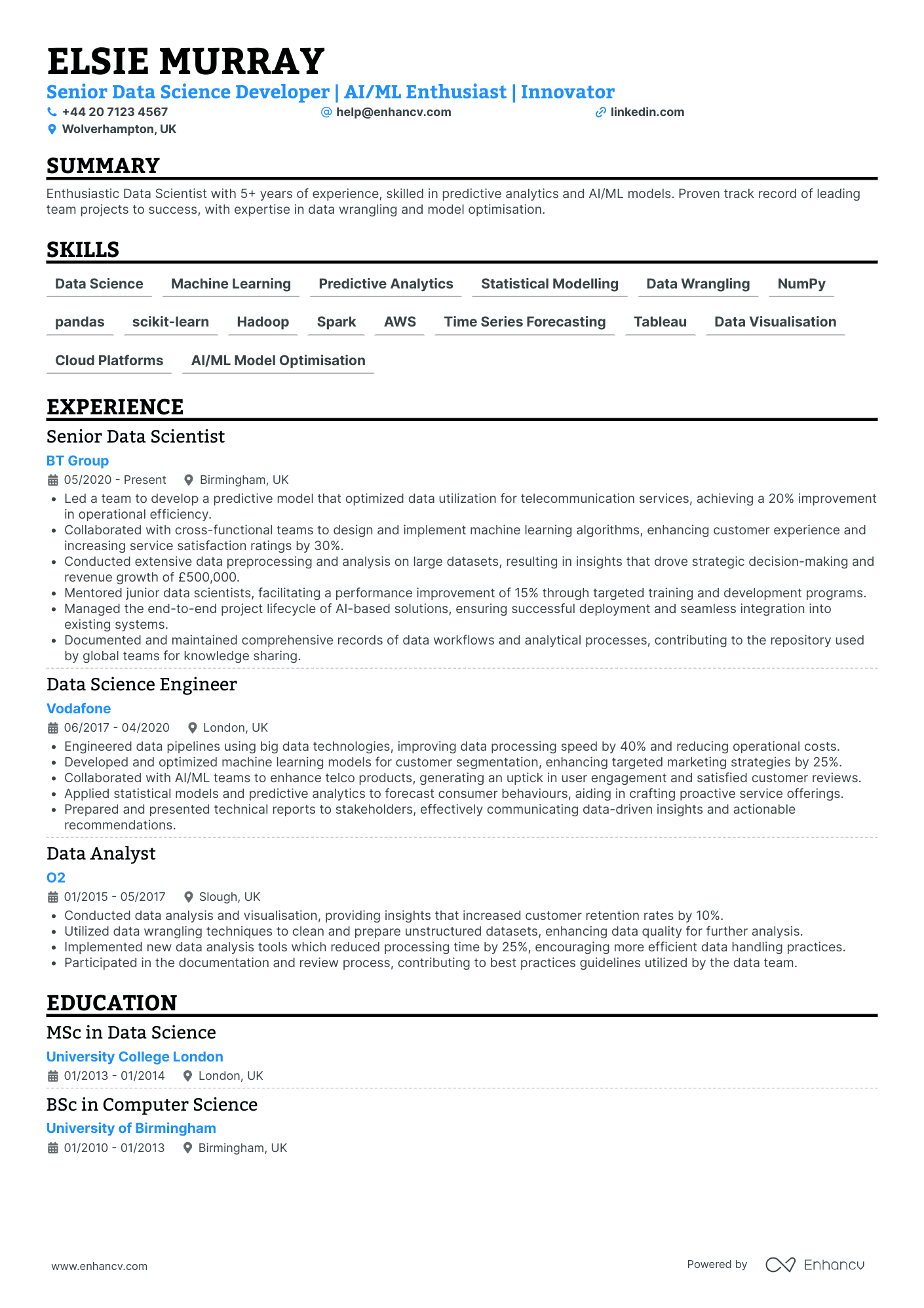 Mentor CV Examples & Guide for 2026