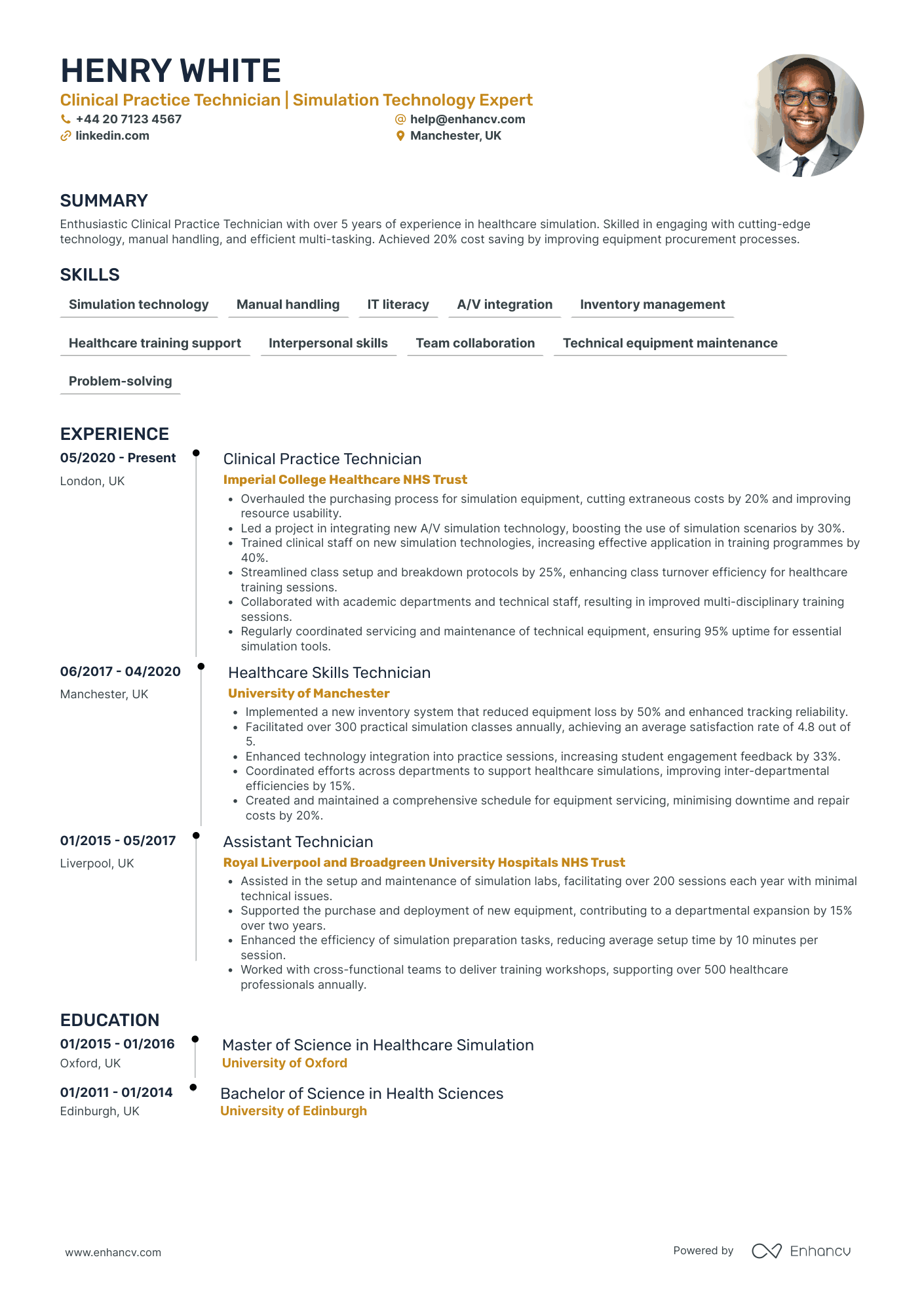 IT Technician CV Examples & Guide for 2026