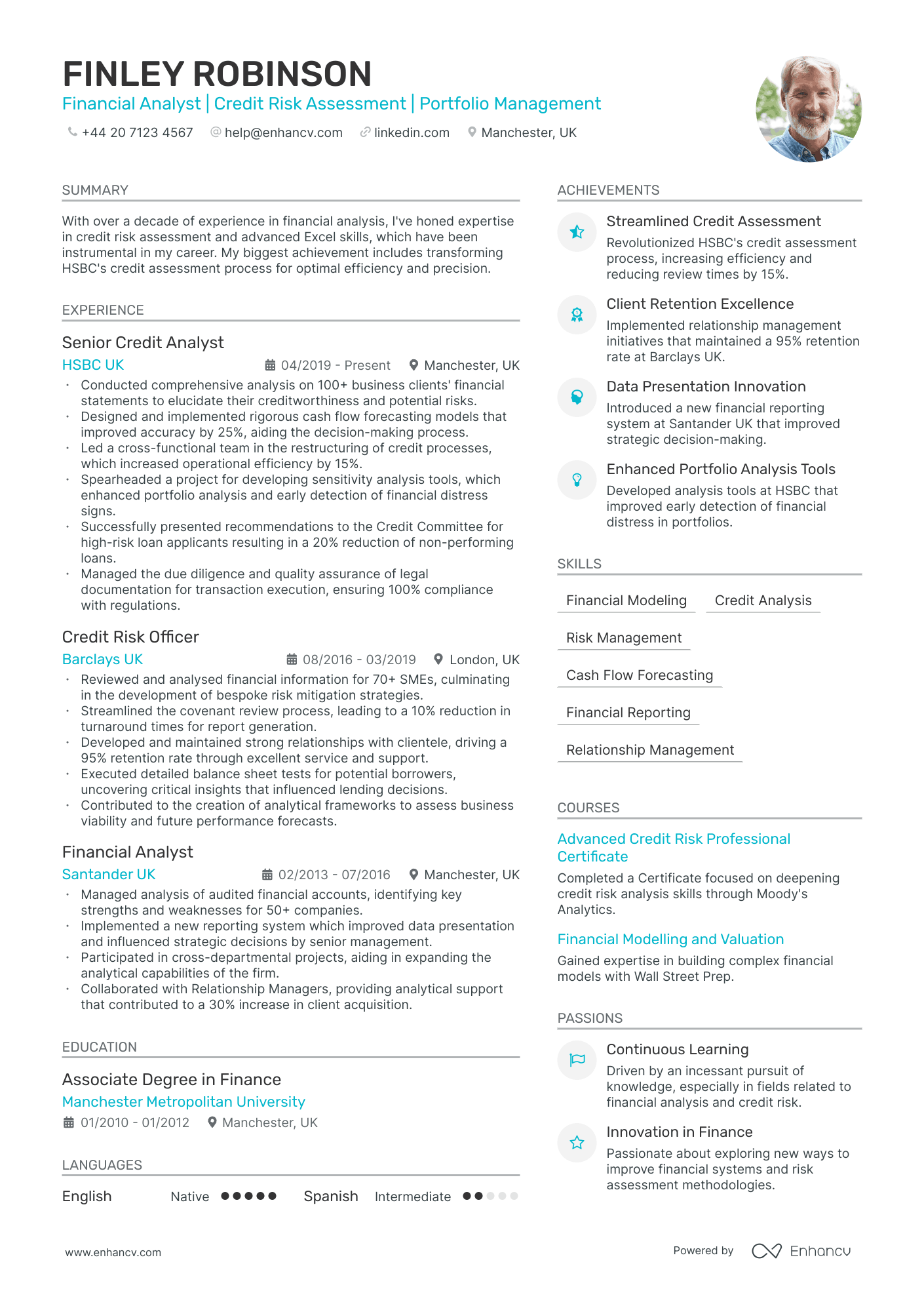 Credit Analyst CV Examples & Guide for 2025