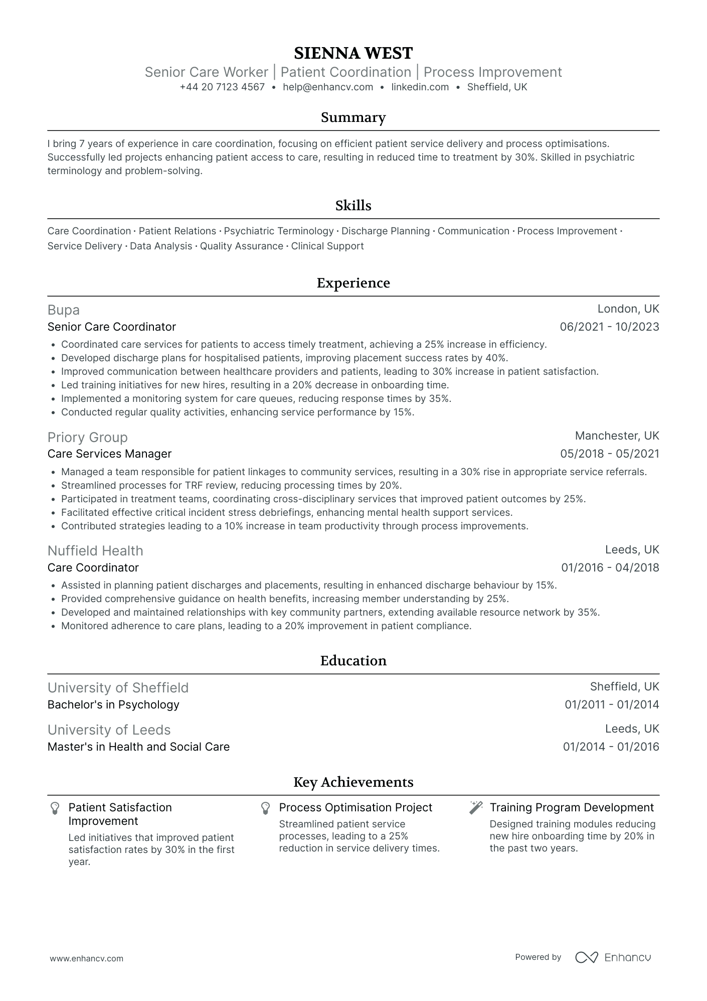 Care Worker CV Examples & Guide for 2026
