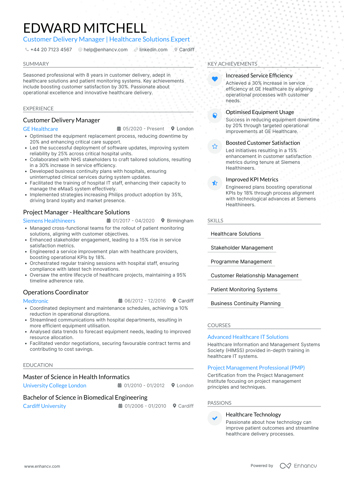 Customer Service Manager CV Examples & Guide for 2026