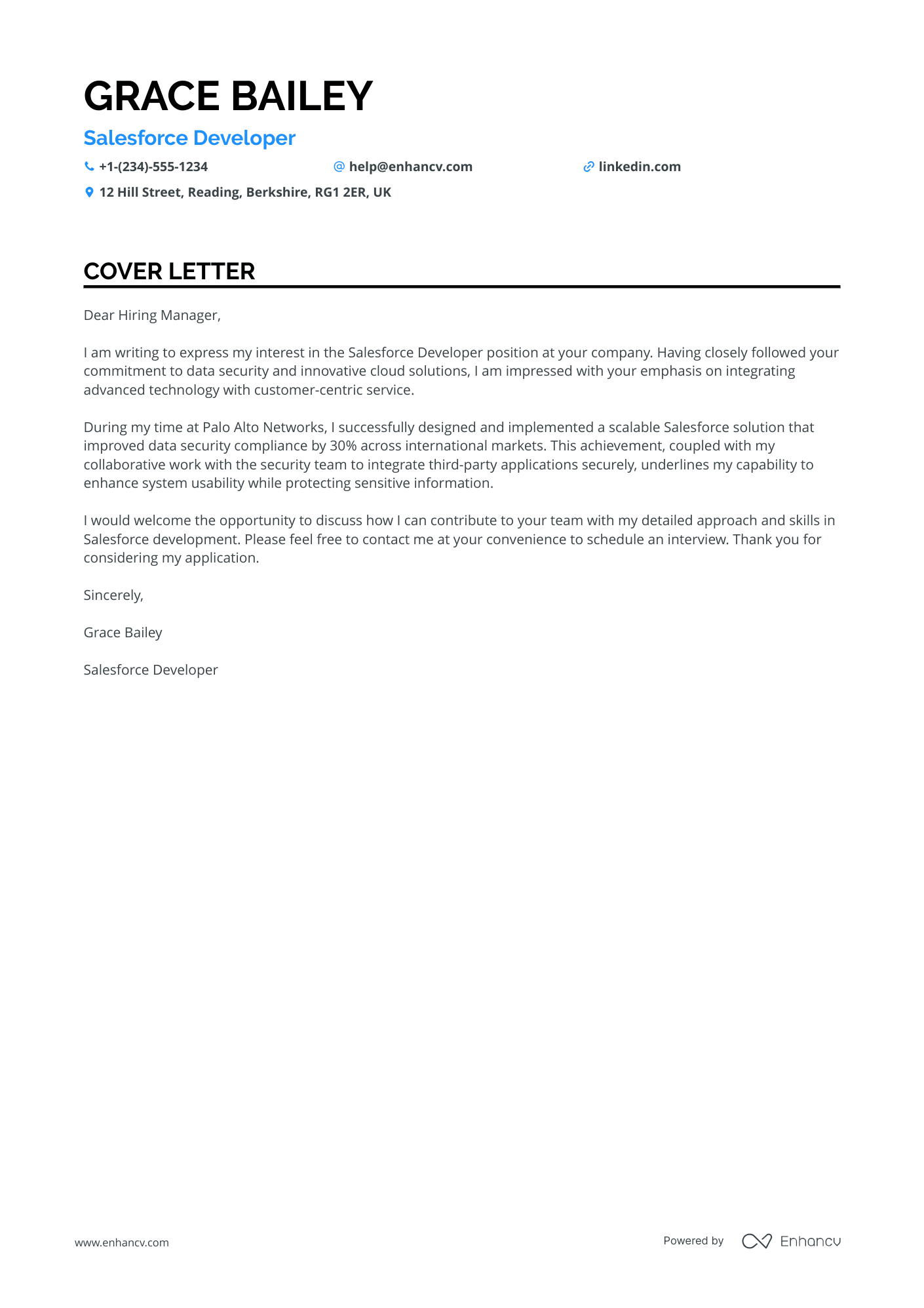Salesforce Cover Letter Examples & Guide for 2026