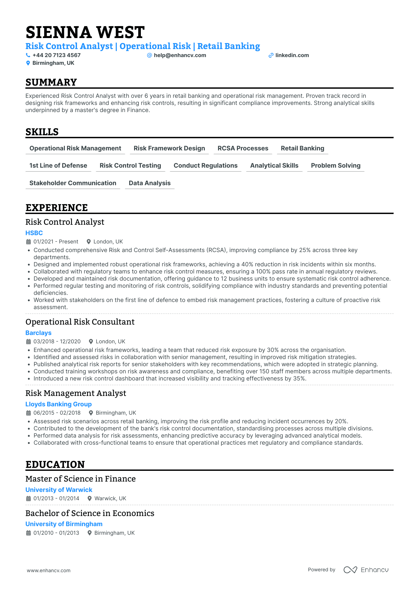 Entry Level Business Analyst CV Examples & Guide for 2026