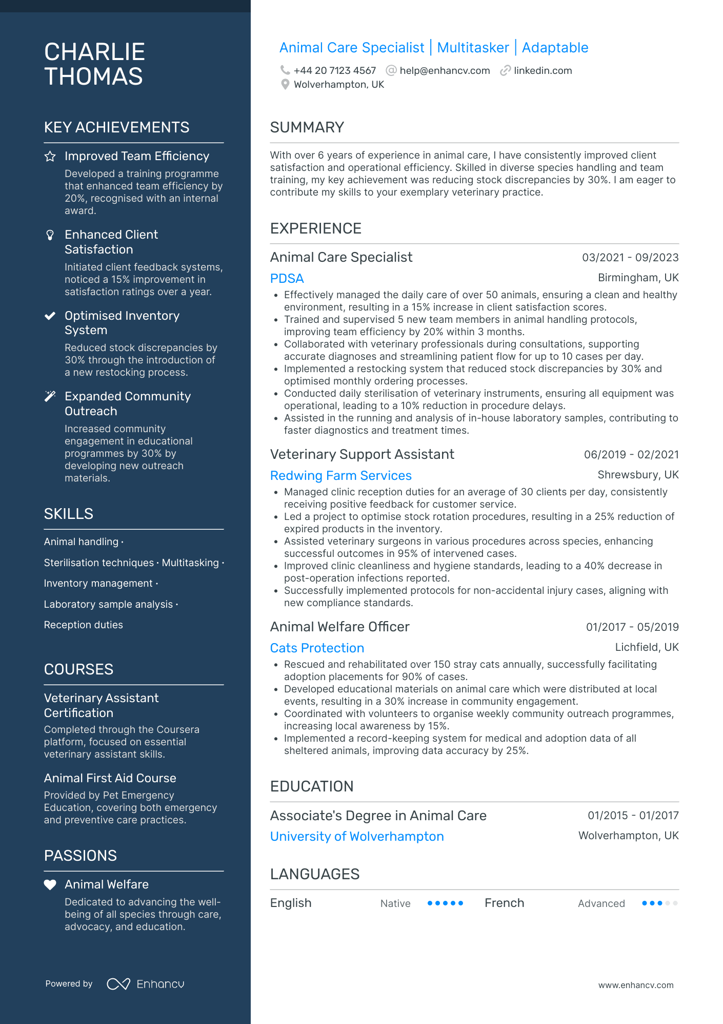 Care Assistant CV Examples & Guide for 2026