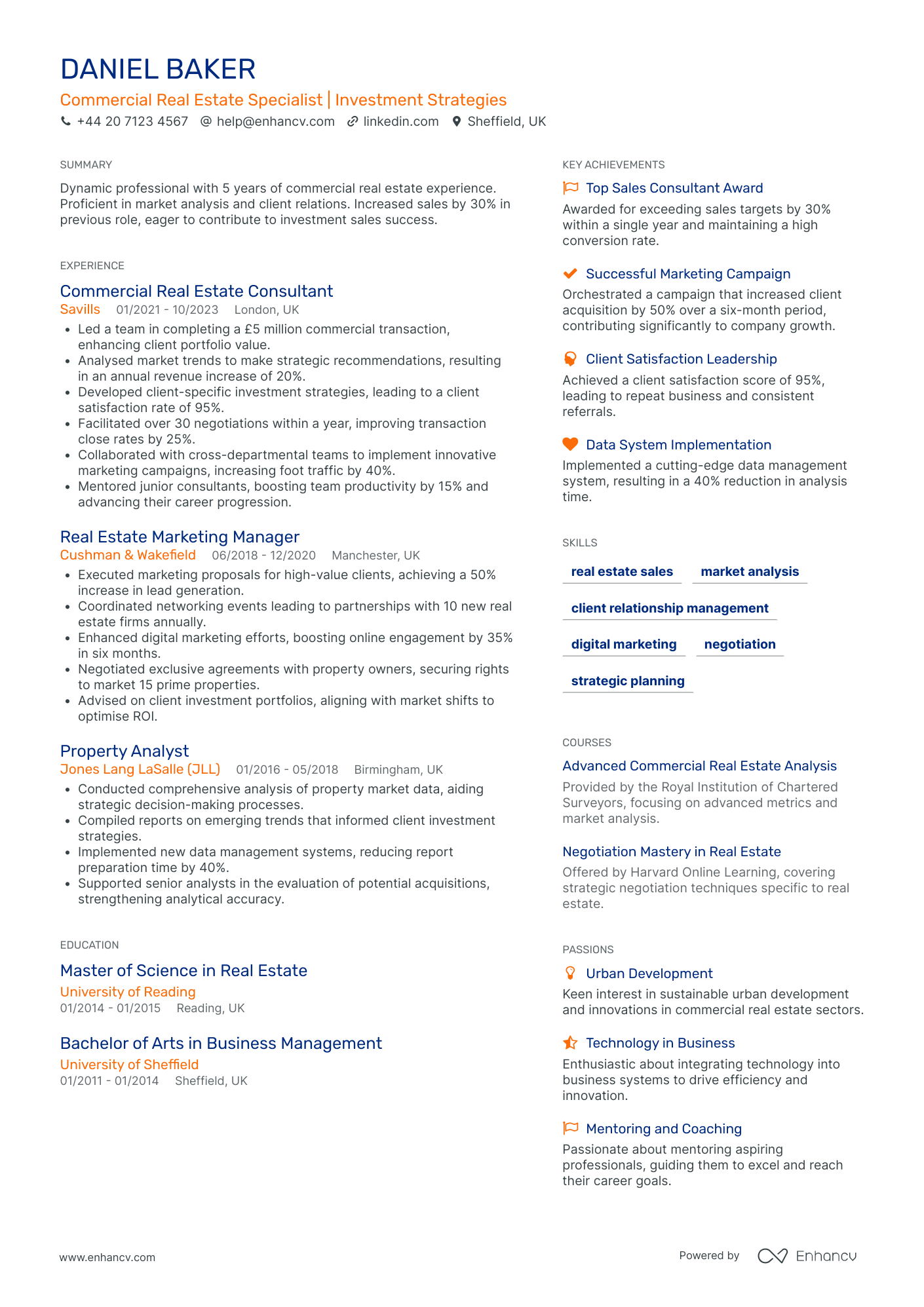 Sports CV Examples & Guide for 2026