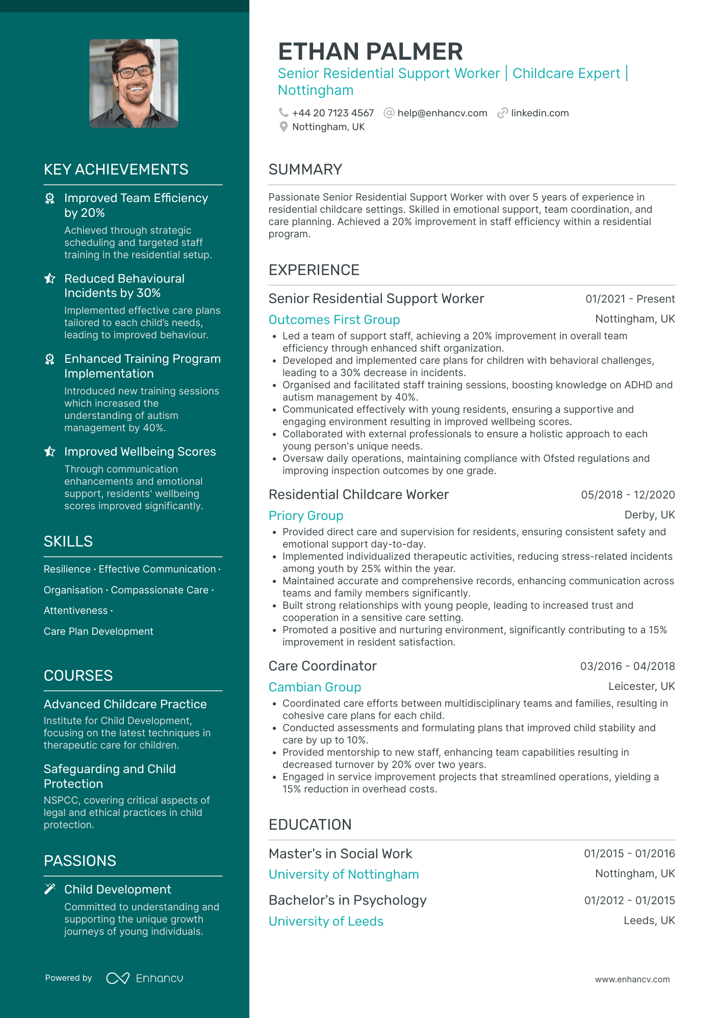 Support Worker CV Examples & Guide for 2025