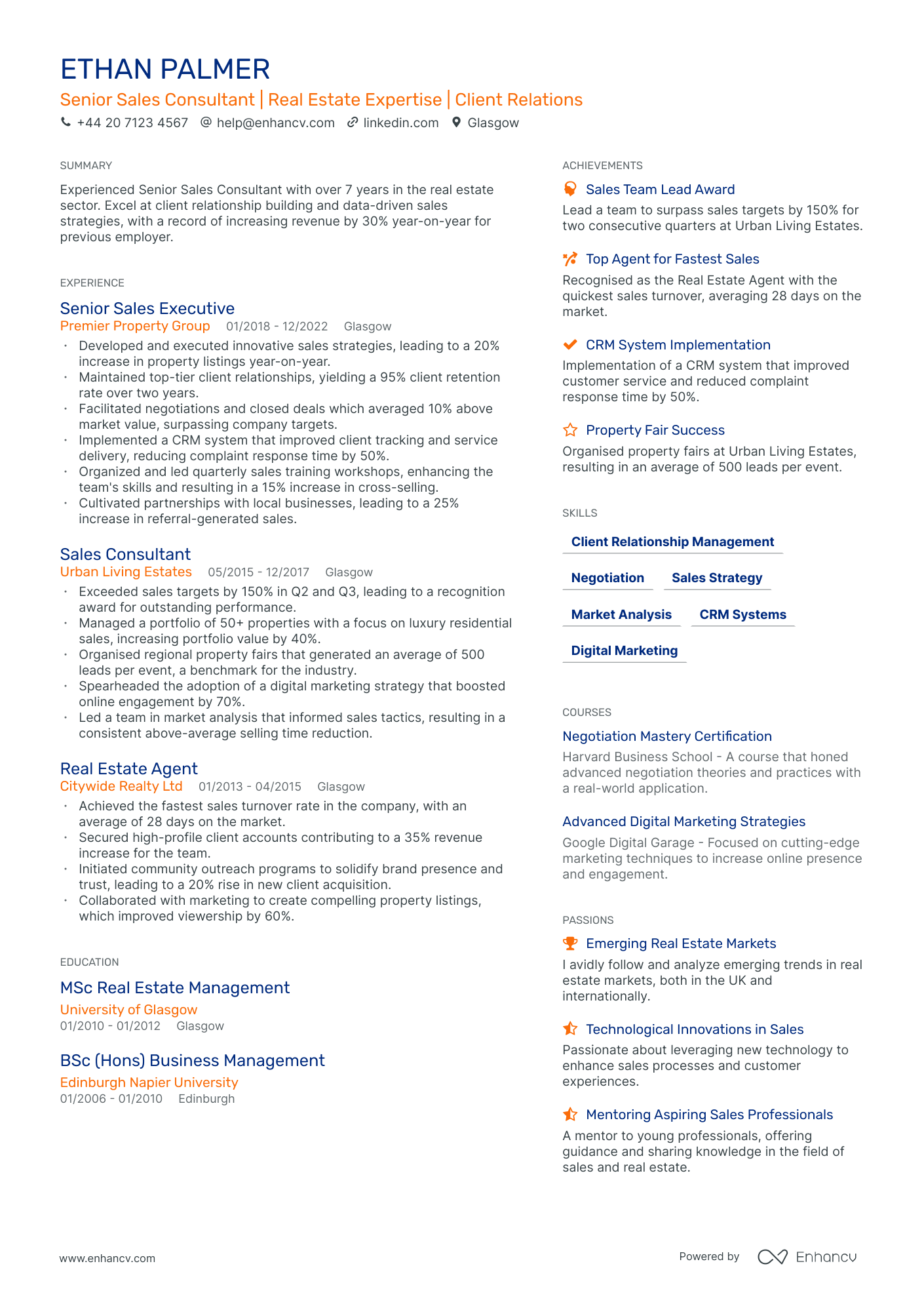 Business Development CV Examples & Guide for 2025