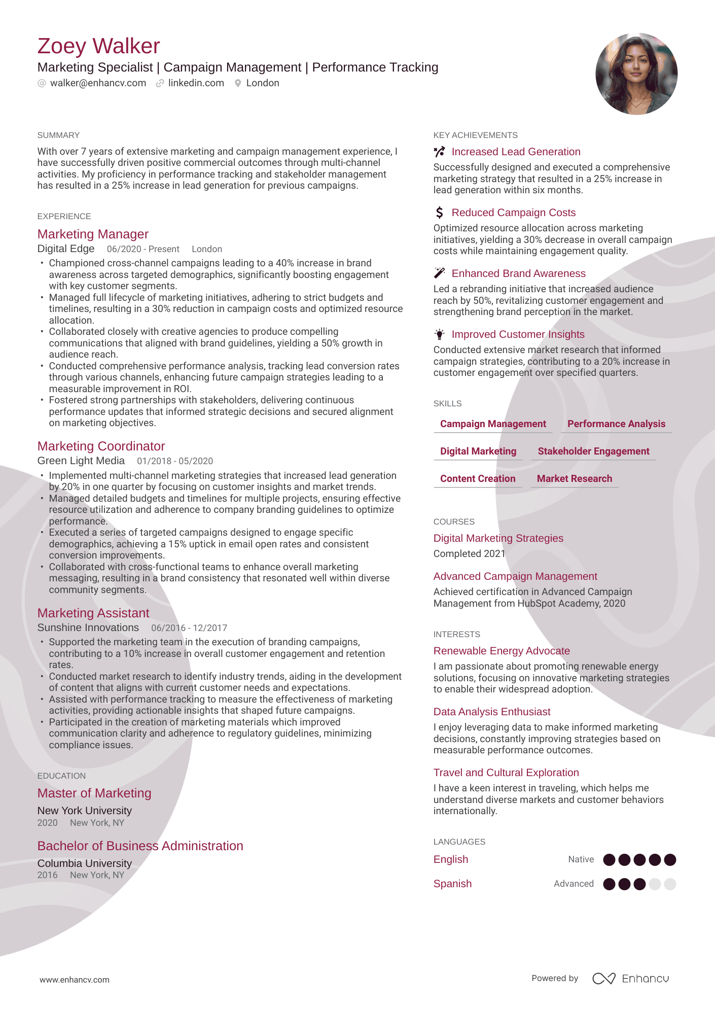 40+ Professional CV (Curriculum Vitae) Templates | PDF Download