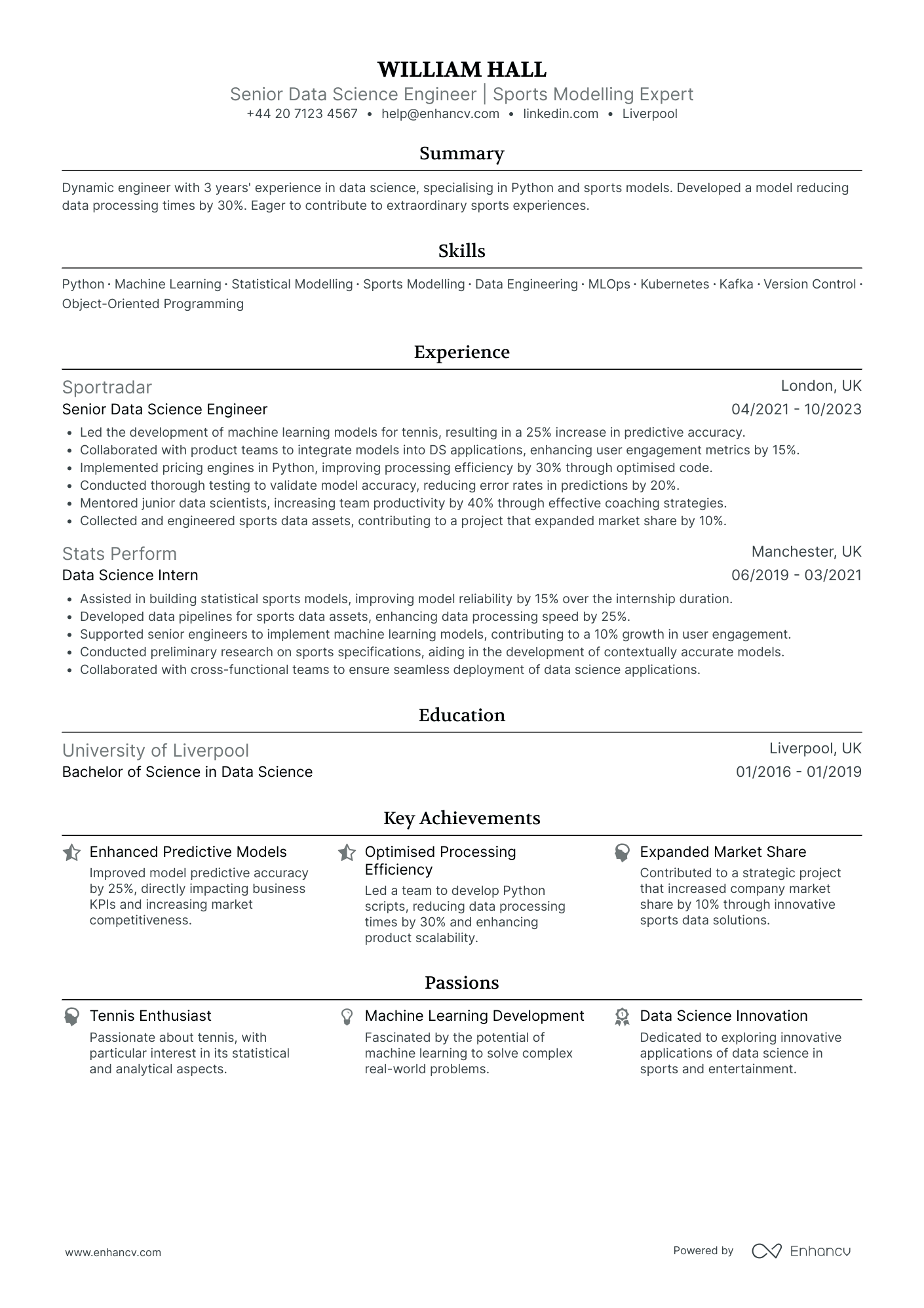 Junior Software Engineer CV Examples & Guide for 2025
