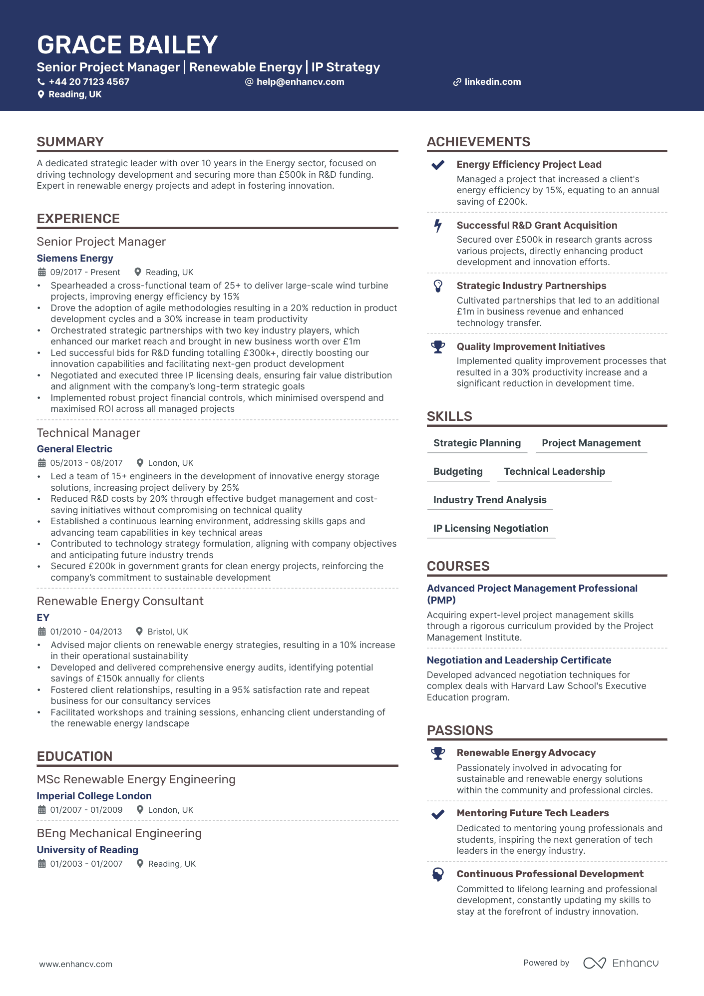 CTO CV Examples & Guide for 2025