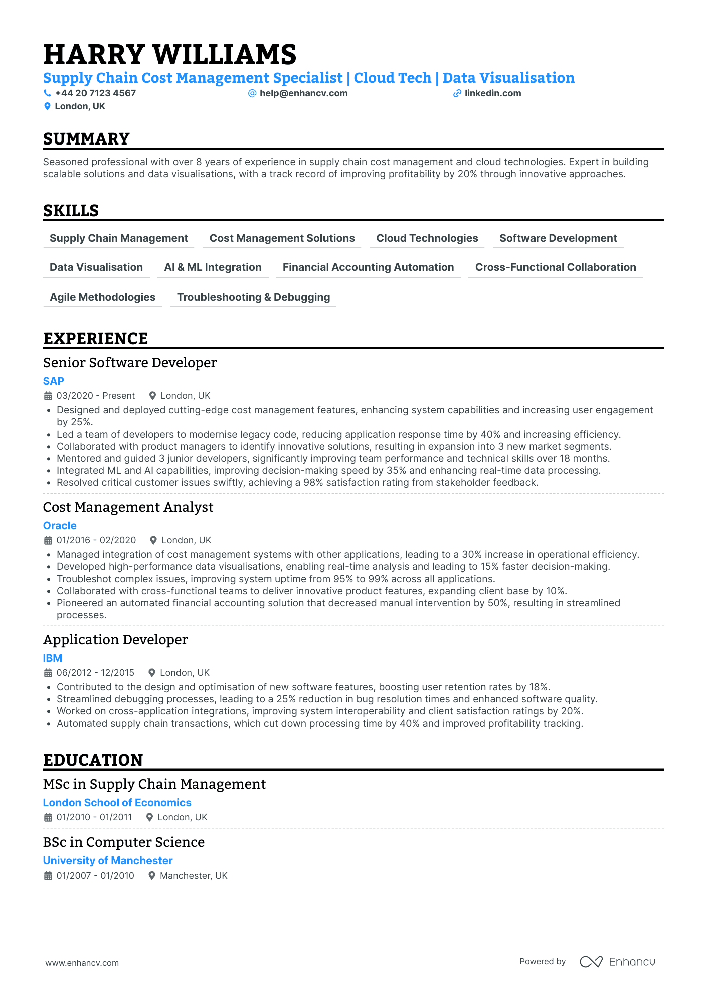 Android Developer CV Examples & Guide for 2026