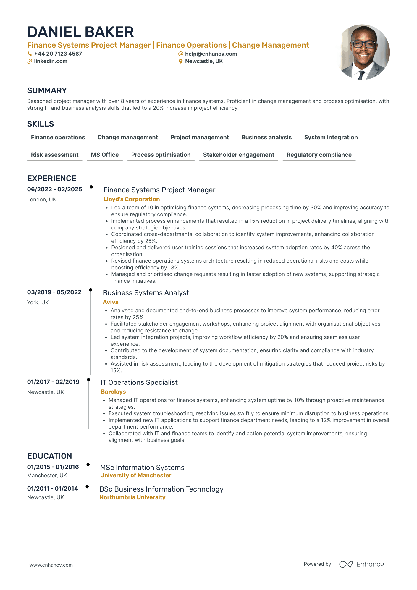 Project Manager CV Examples & Guide for 2026