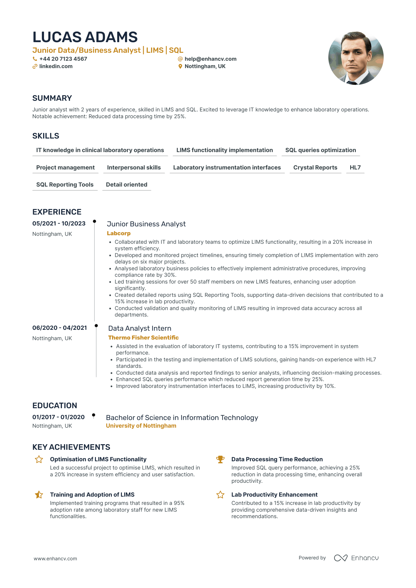Junior Business Analyst CV Examples & Guide for 2026
