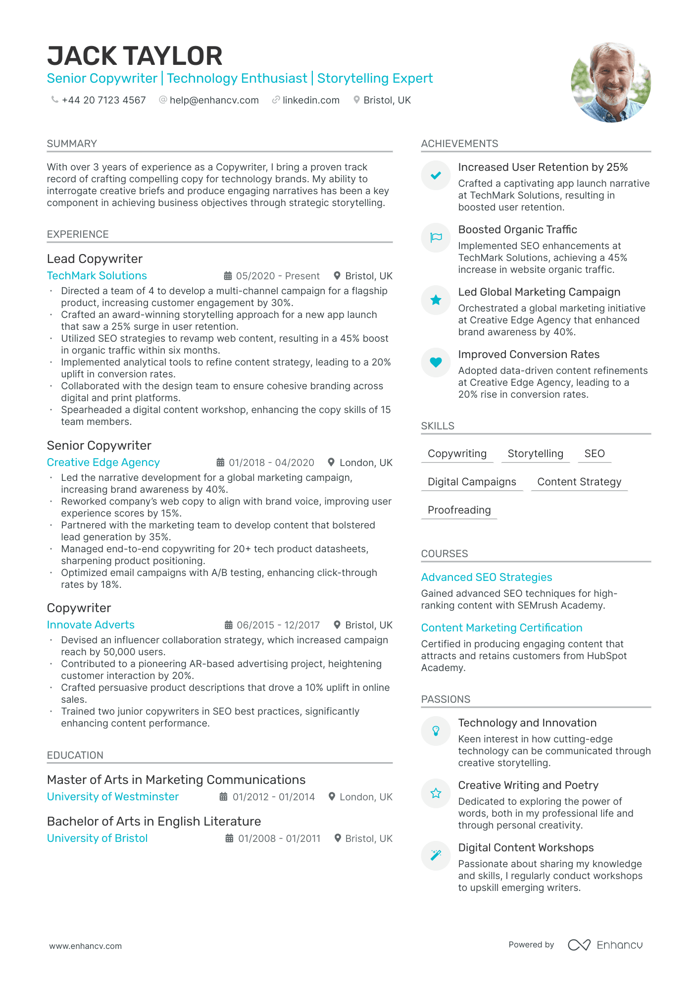 Freelance Writer CV Examples & Guide for 2025