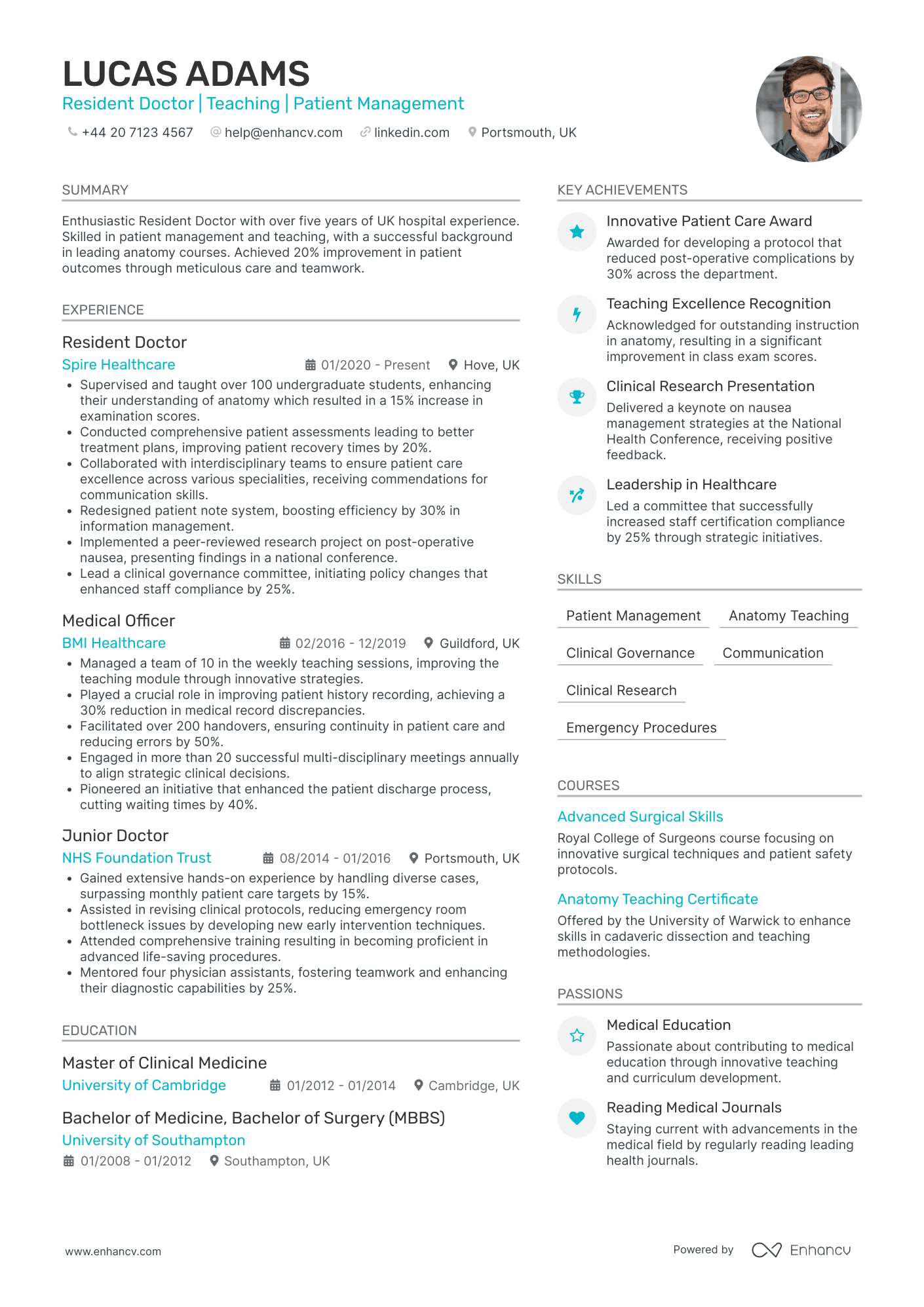 Doctor CV Examples & Guide for 2026